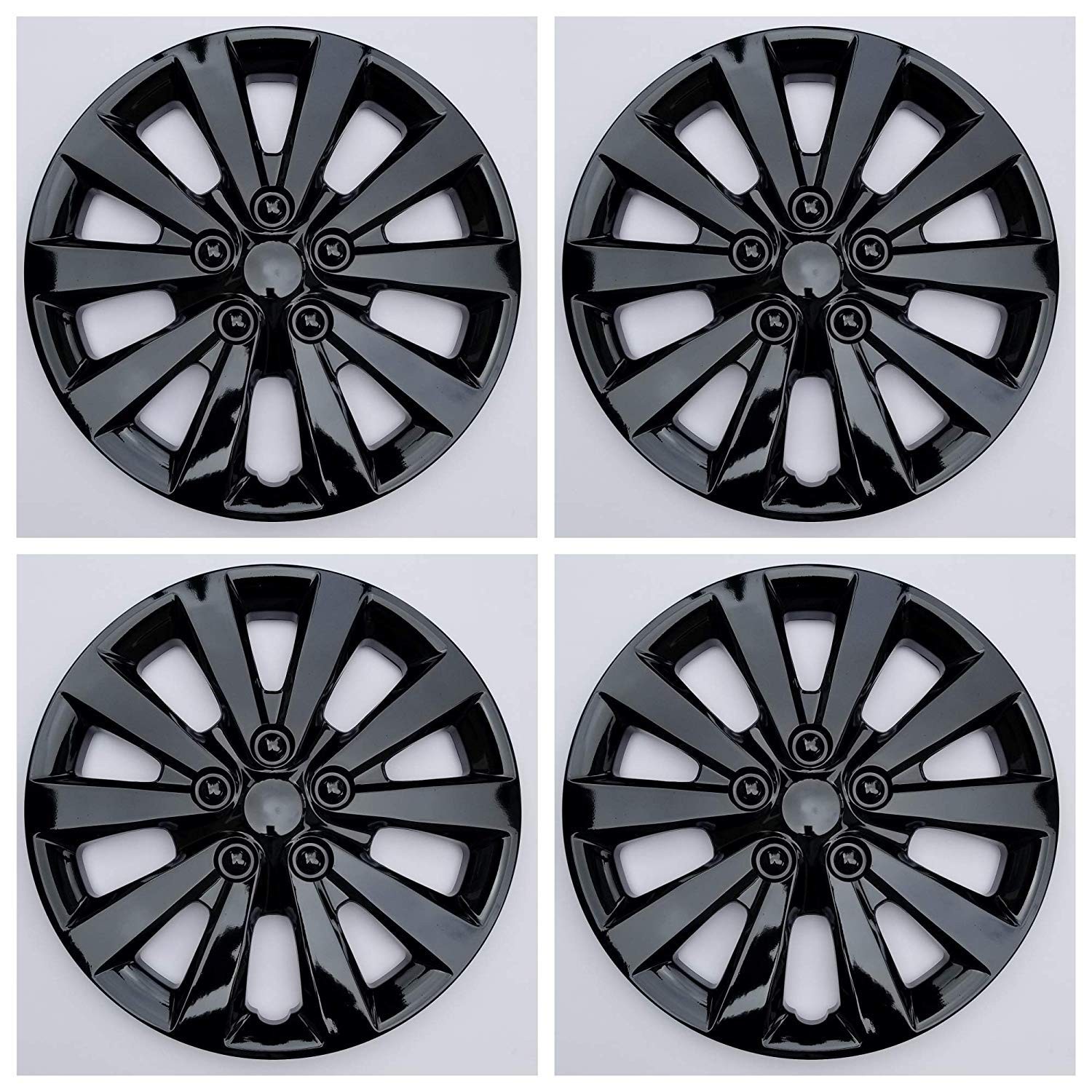 New Wheel Covers Hubcaps Fits 2013-2019 Nissan Sentra; 16 Inch; 10 ...