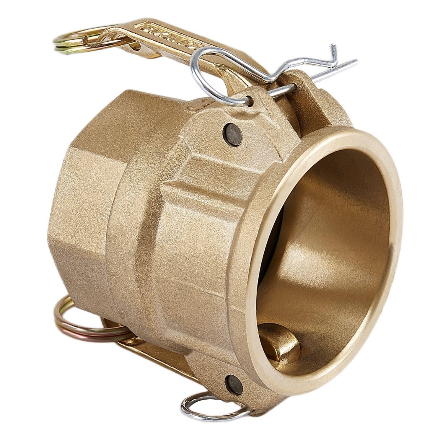 AEONEXIS 2" Camlock Fittings Type D - Heavy-Duty Forged Brass ASTM ...
