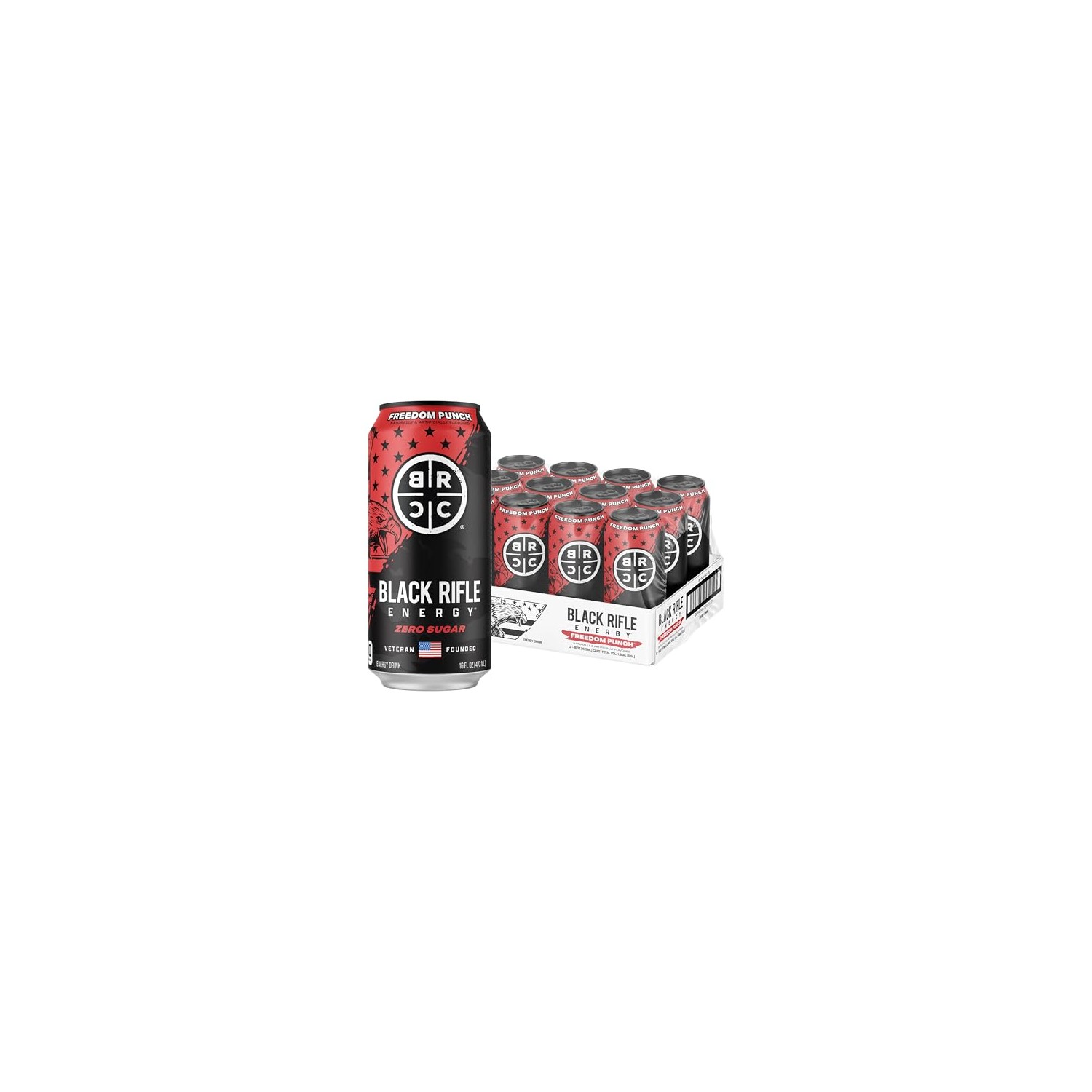 Black Rifle Coffee Company Black Rifle Energy Freedom Punch Zero Sugar ...