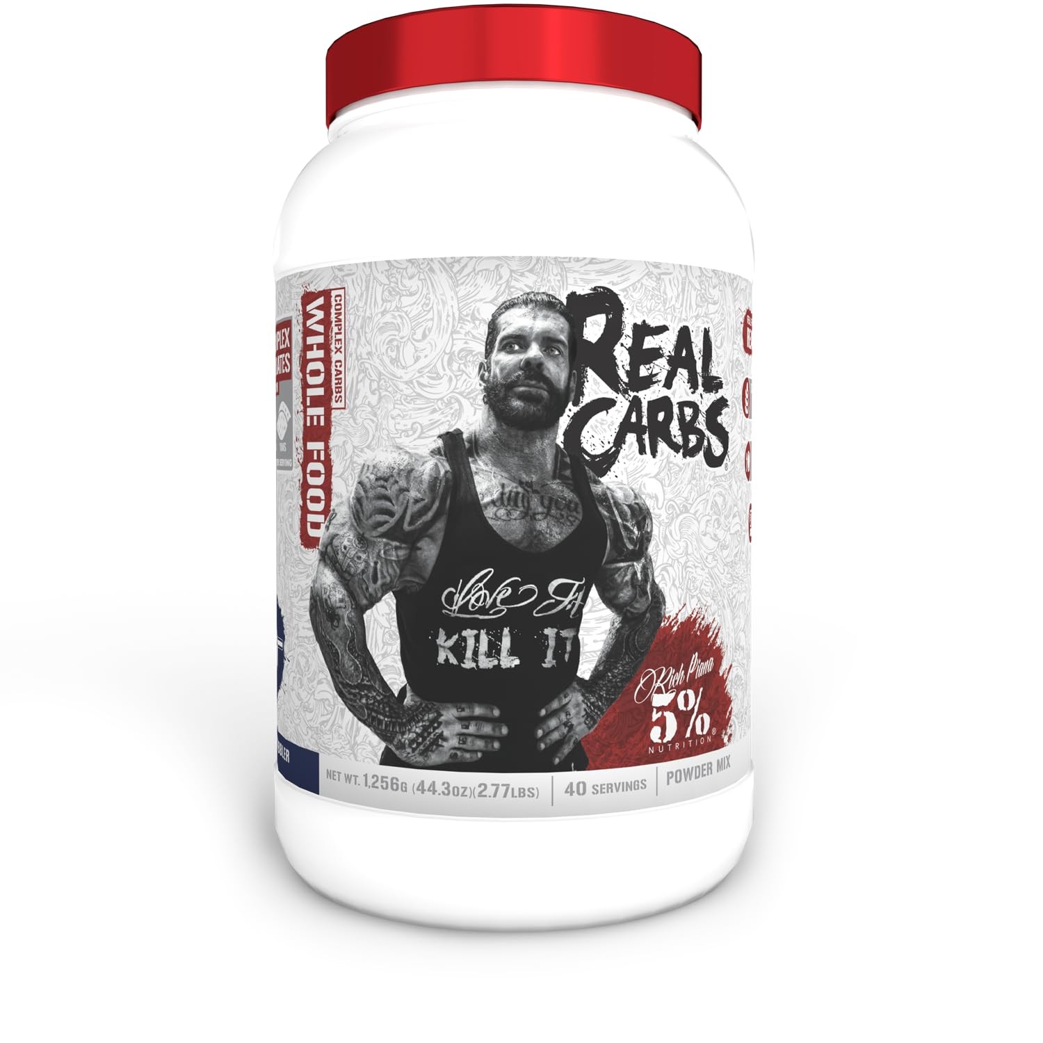 5% Nutrition Rich Piana Real Carbs with Real Food Complex Carb Powder ...