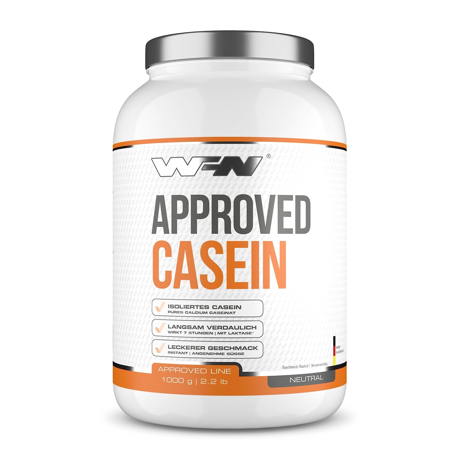 WFN Approved Casein - Casein Protein Powder - Neutral & Without ...
