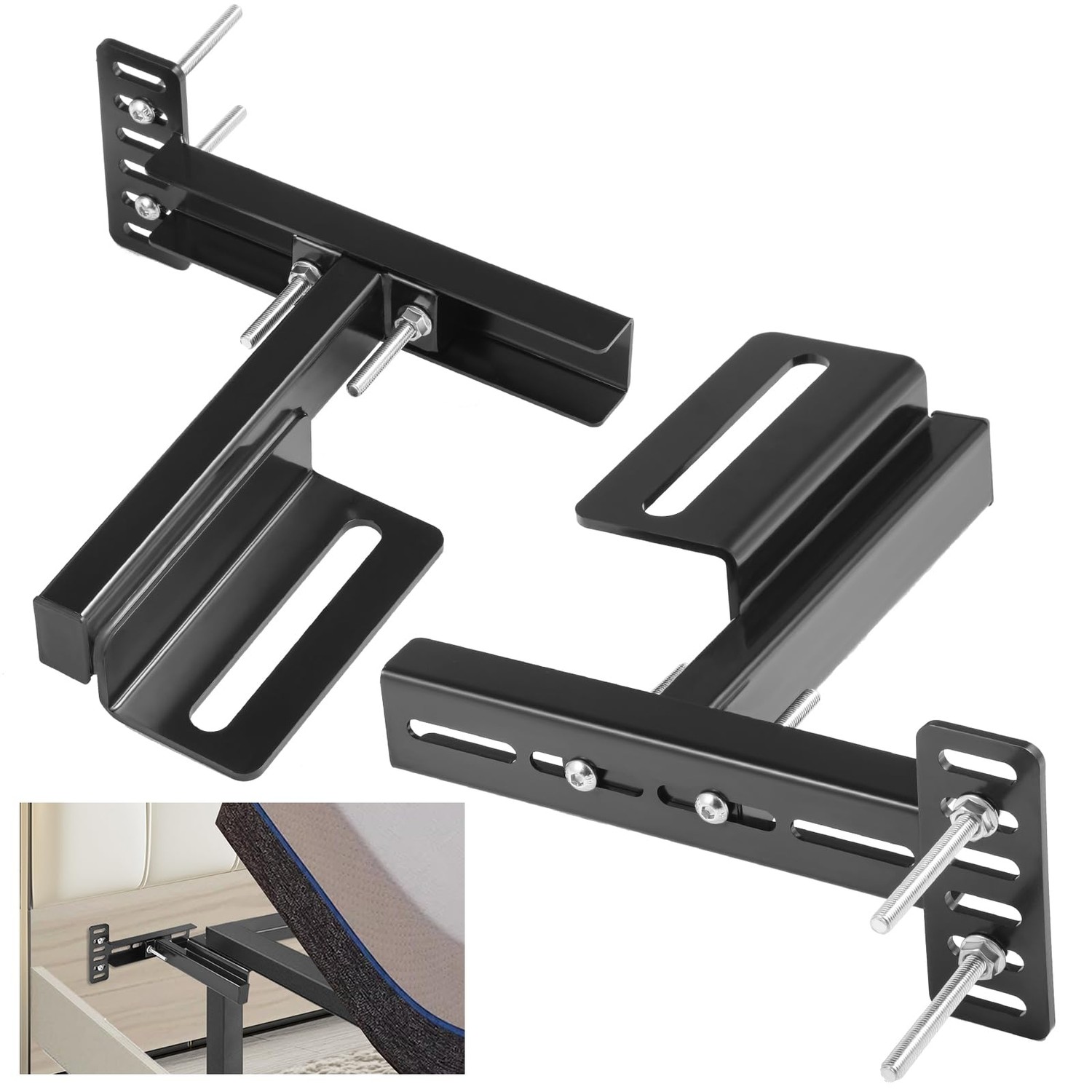 Colinktool Headboard Bracket Kit for Adjustable Bed Base, Universal ...