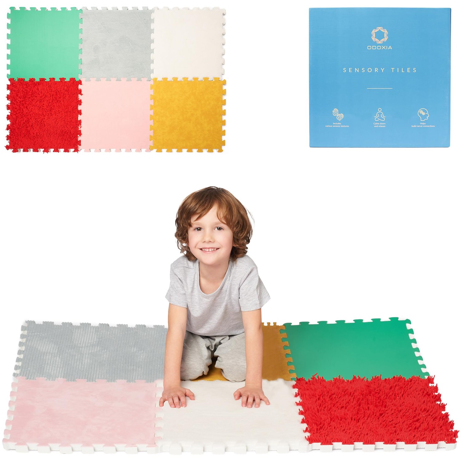 Orthopaedic Sensory Structure Mats | Barefoot Mat Children | Sensory ...