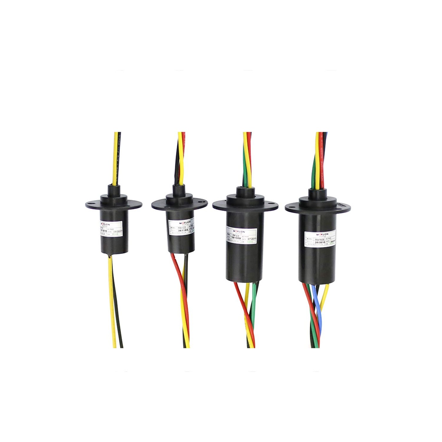 Taidacent 3 Wires 4 Wires 5A 10A 15A 30A Electrical Slip Ring Collector ...