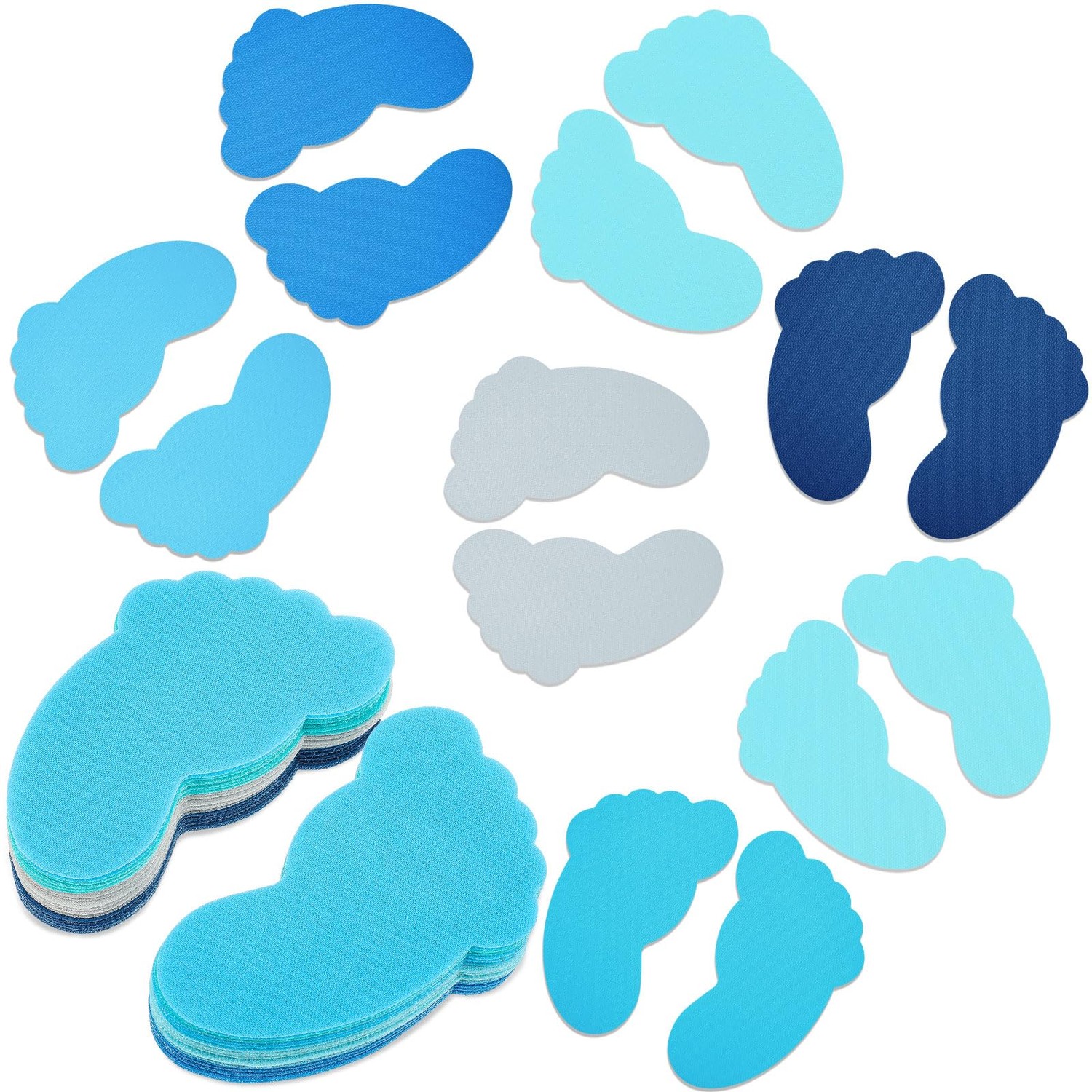 Outus 48 Pcs Carpet Feet Spots, Line up Sit Foot Spots for Classroom ...