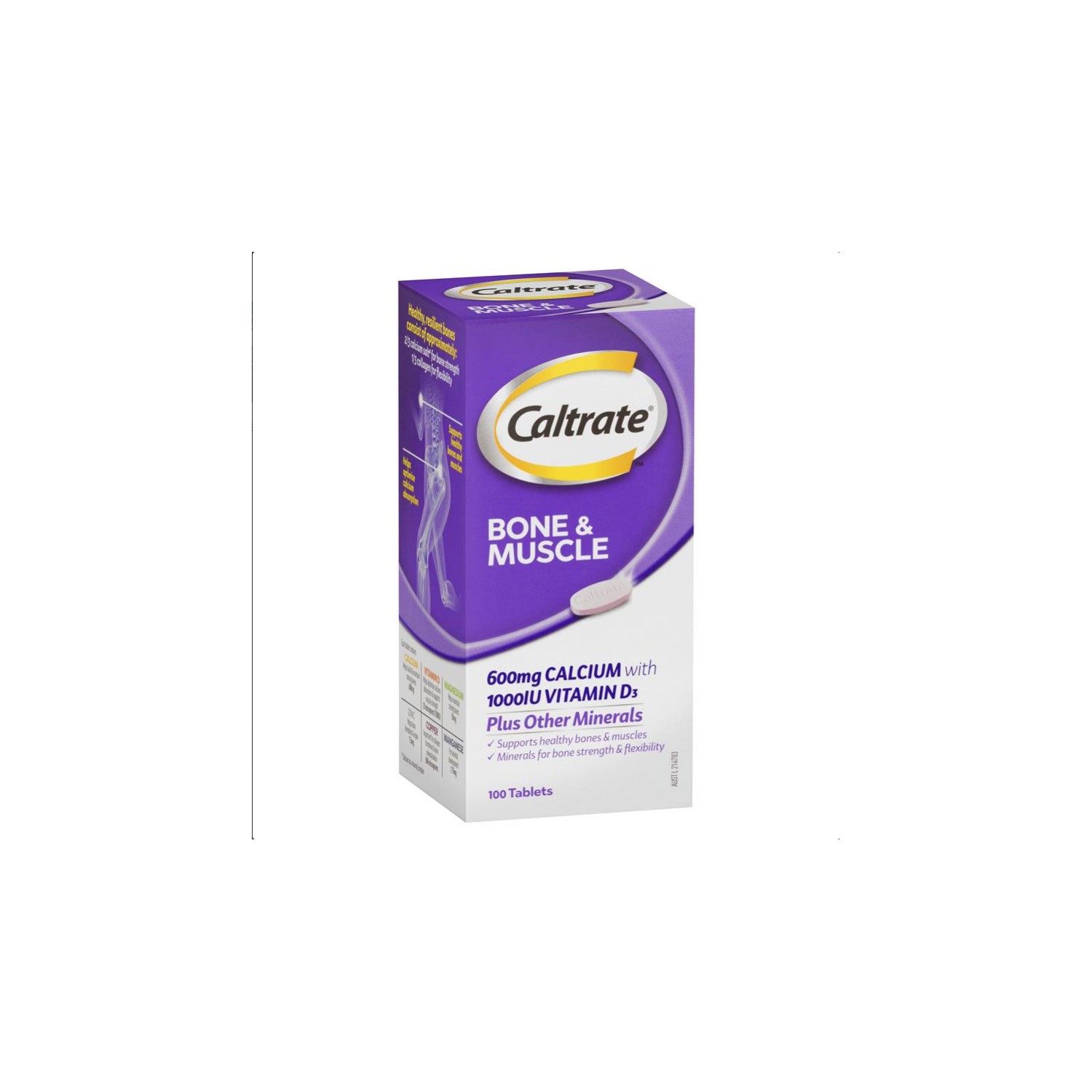 Caltrate Bone and Muscle 100 Tablets - ibspot.com