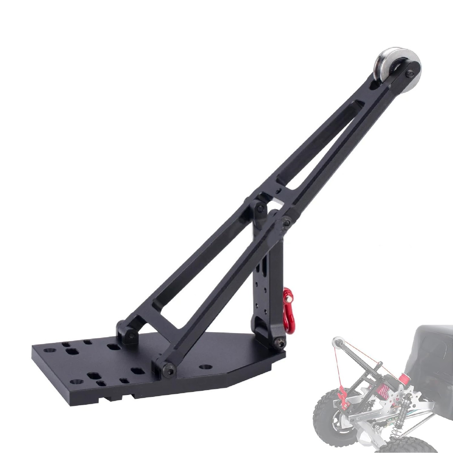 1/10 Scale RC Winch, Double Stent Rescue Truck Tow Crane Arm Wrecker ...