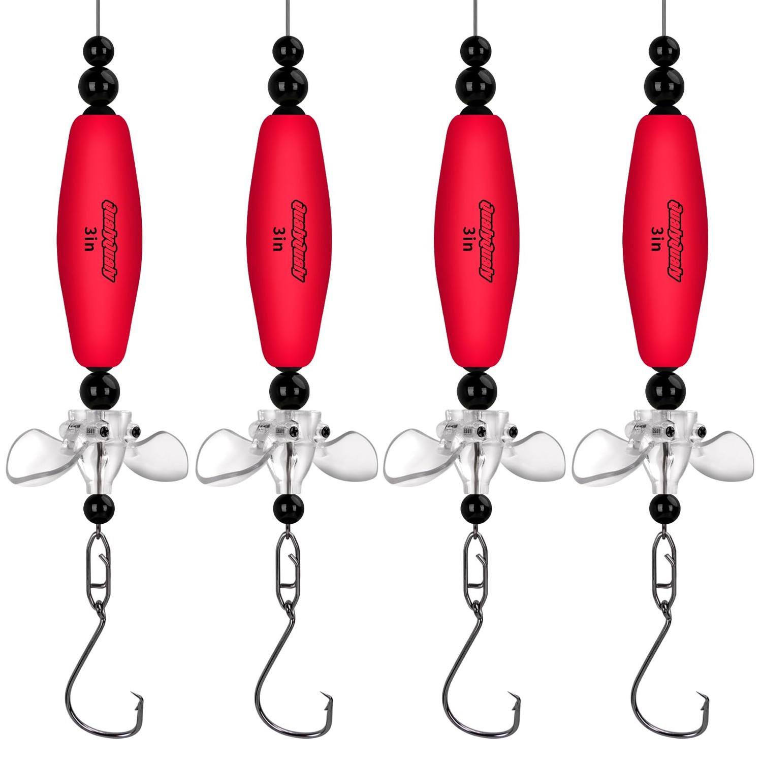 QualyQualy Catfish Float Rigs with Propeller, Fishing Bobbers Santee ...