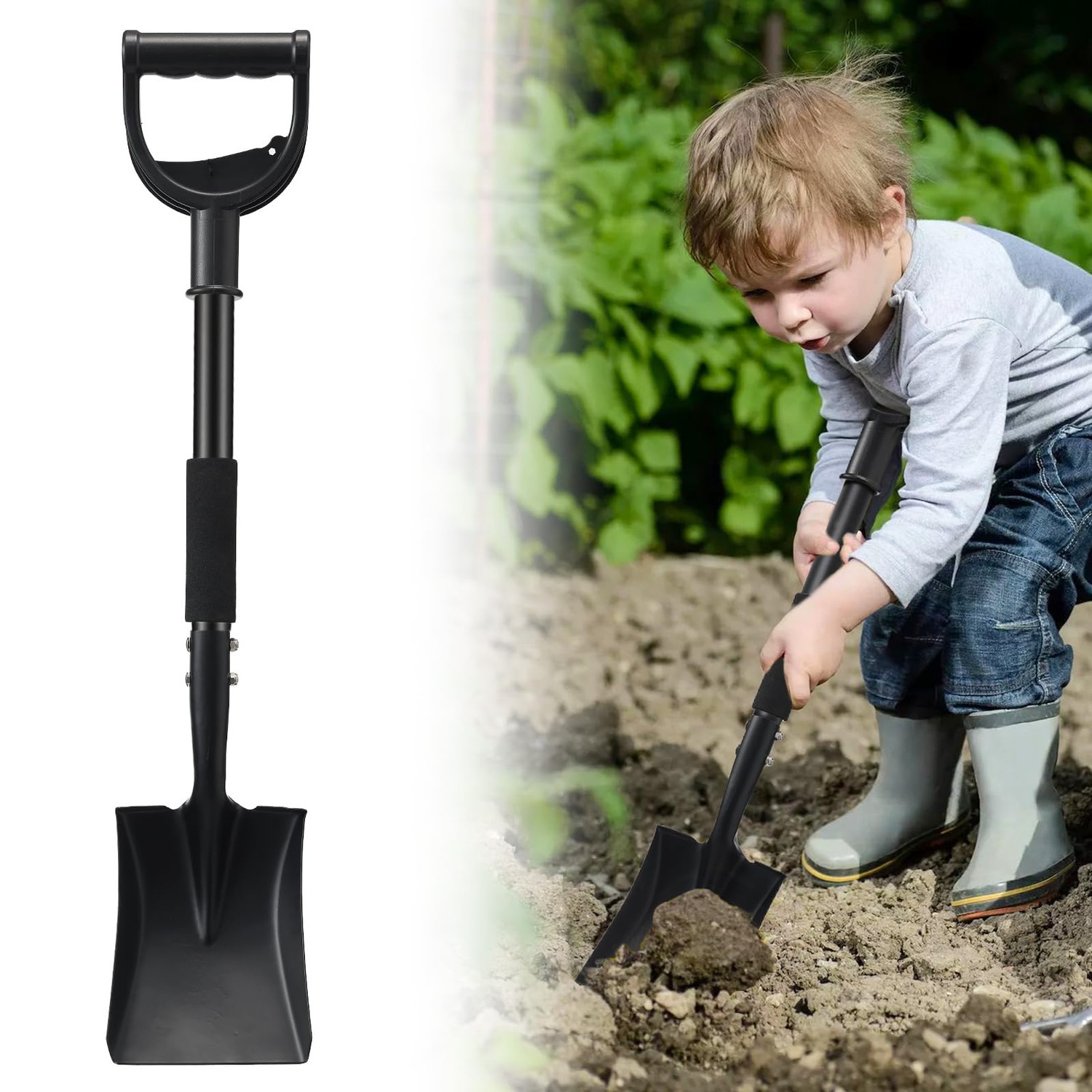 Kids Shovel, Small Garden Shovels for Digging, Beach Shovels for Kids ...