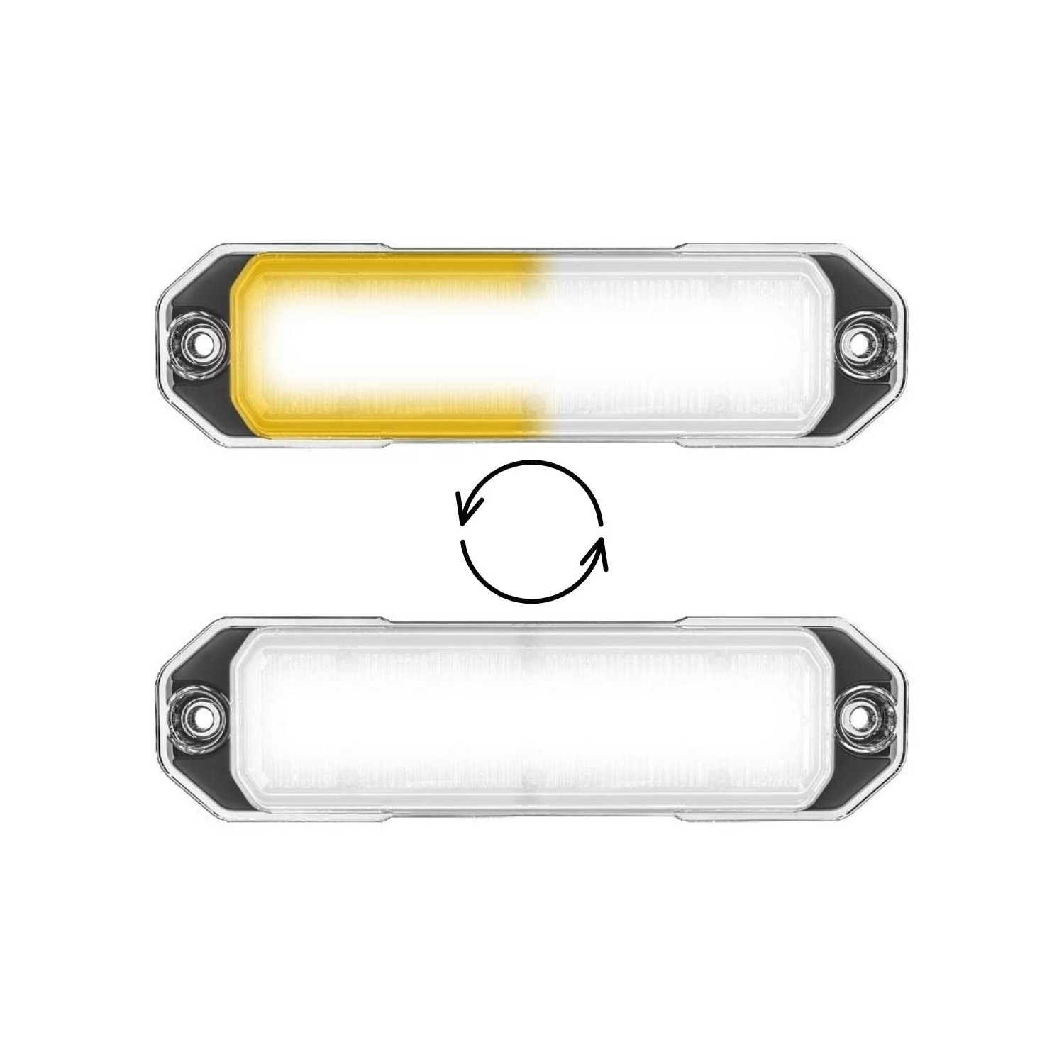Super Take Down Z-6 TIR LED Surface Mount Emergency Strobe & Work/TD ...