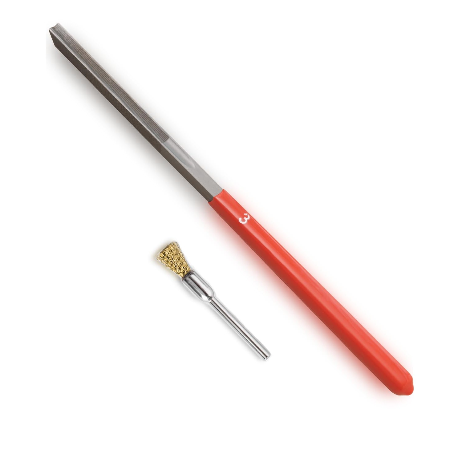 LAMSAM 2-in-1 Fine Grits Fret Edge Dressing File, Toothed Frets ...