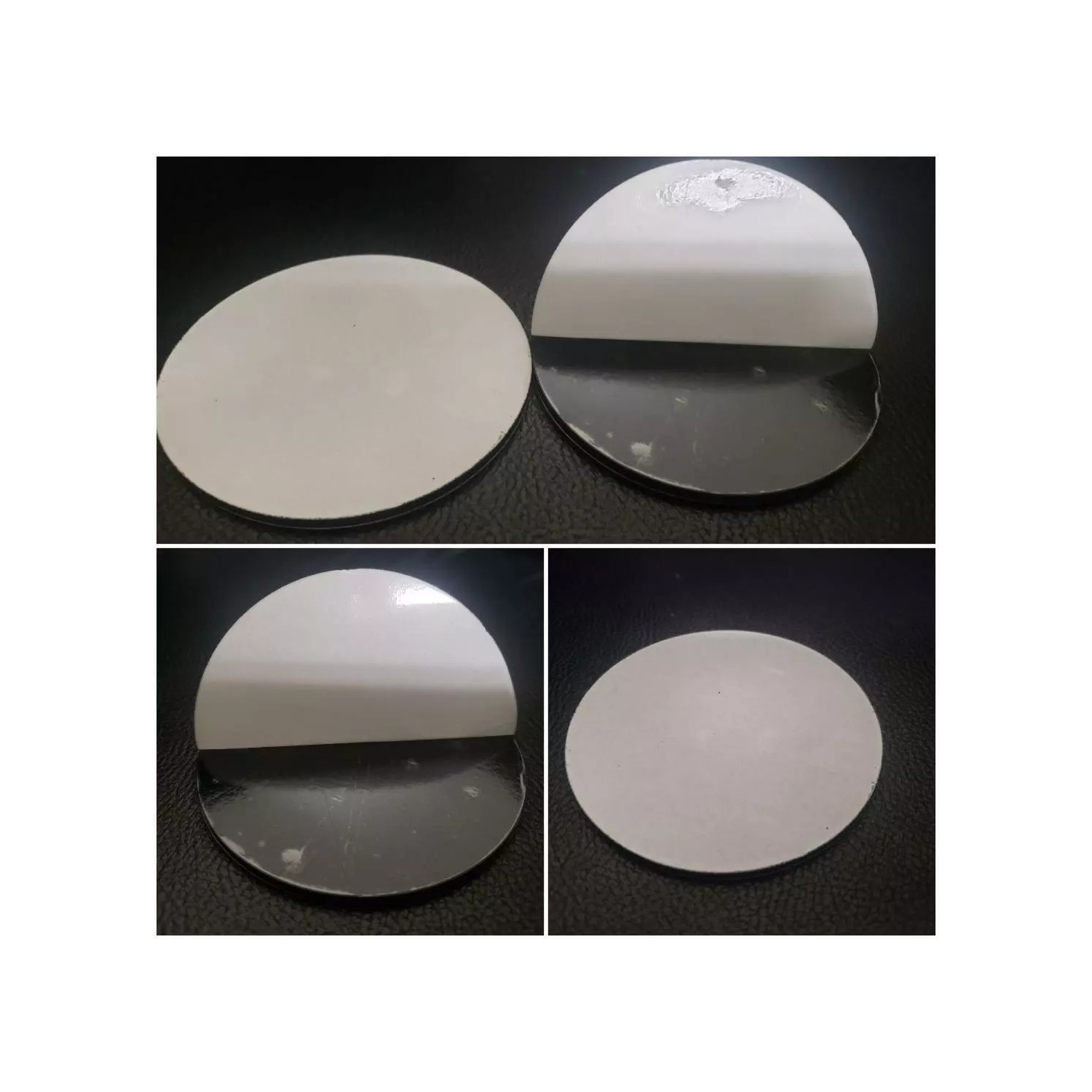 ALL ABOUT RUBBER NEOPRENE RUBBER DISC 1/8"X3-3/4 OD PSA ADHESIVE BOTH ...