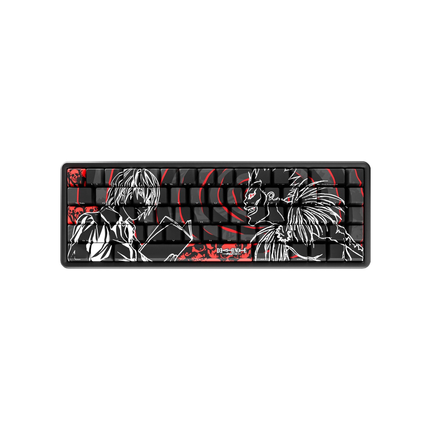 Death Note Ryuk and Light PBT Dye Sub Anime Keycaps for Mechanical ...
