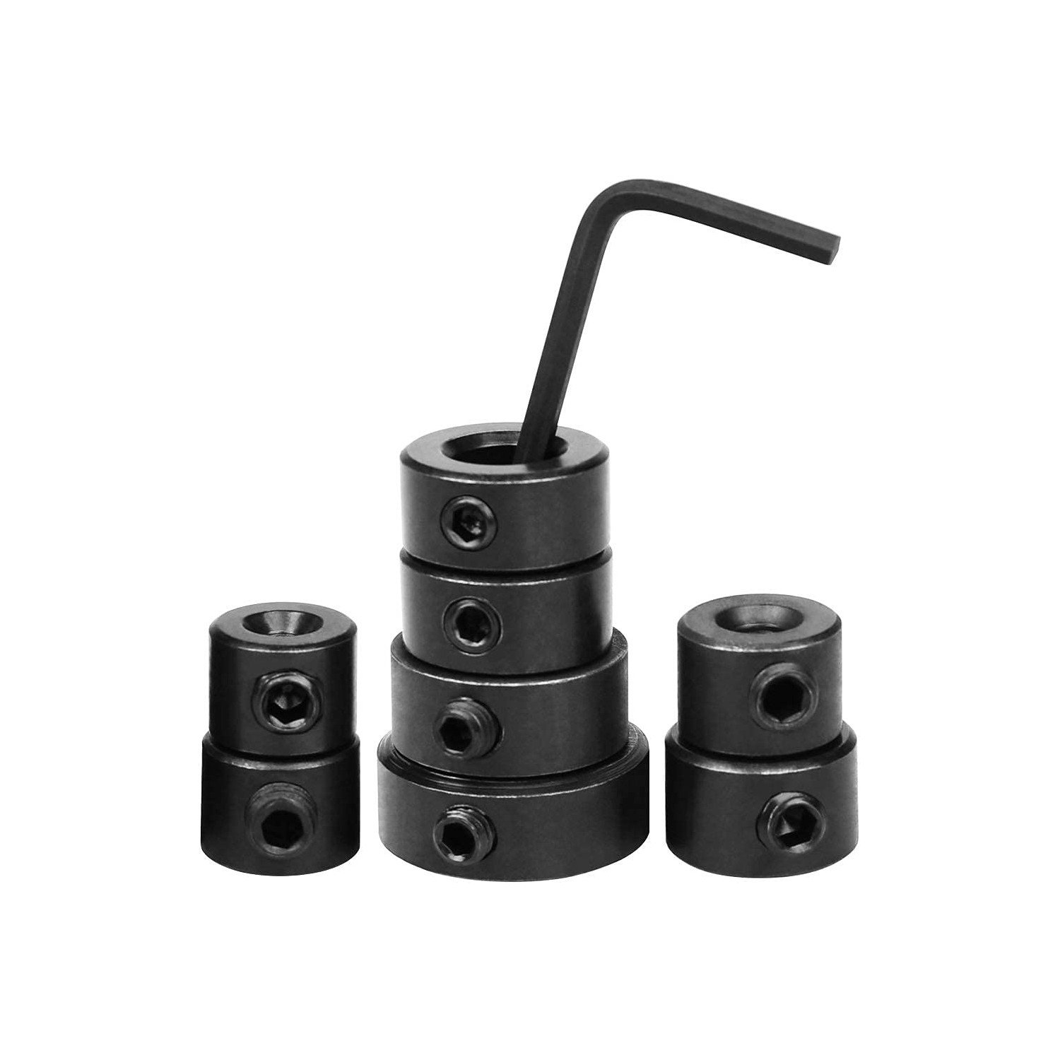 Depth Stop Rings Set, 8 Pieces Drill Depth Stop Collar Ring Positioner ...