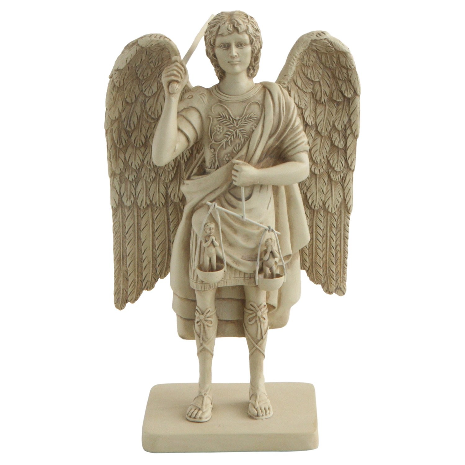 Culture Spot Archangel Michael Figure with The Scales of Justice, 8.5 ...