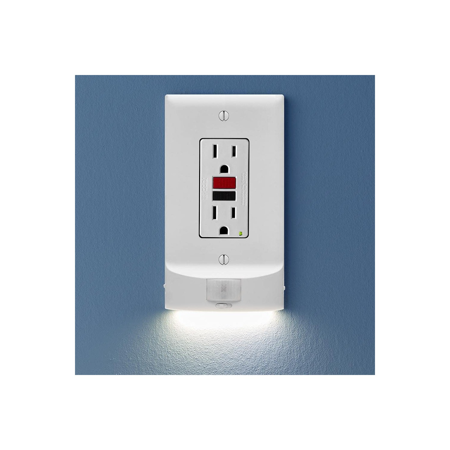 2 Pack - SnapPower MotionLight [for GFCI Outlets] - Motion Detecting ...