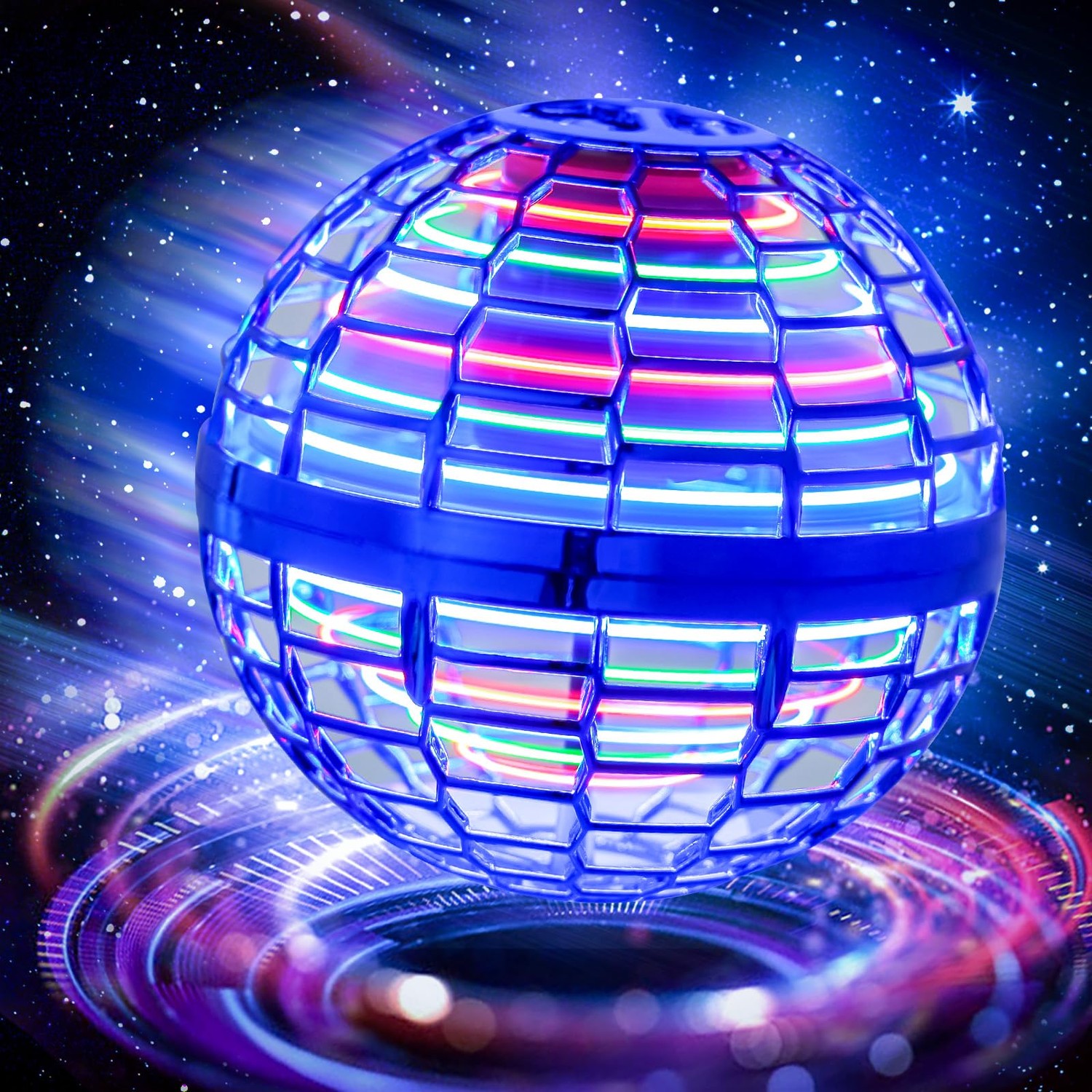 Fly Orb Hover Ball Floating Boomerang Spinner Drone Balls - Cool Toys ...