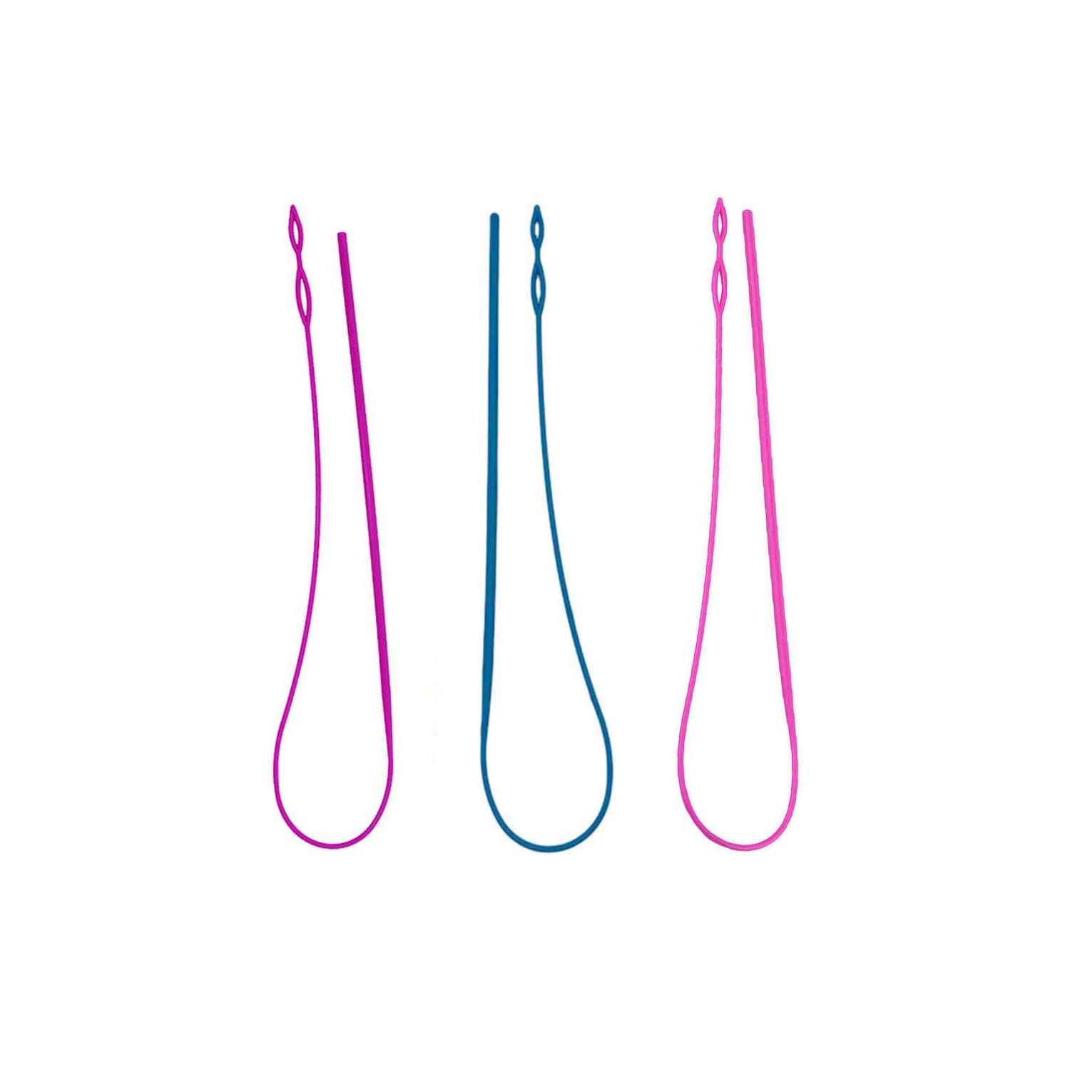 HYROOY Elastic Webbing Cord Threader Threading Tool Sewing Tool Plastic ...