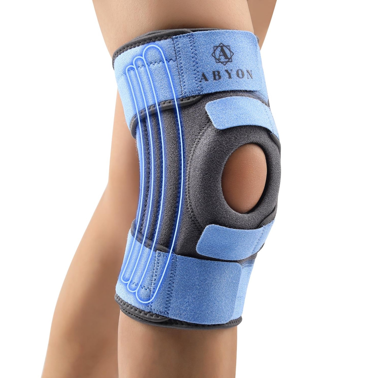 ABYON Knee Brace for Women & Men Meniscus Tear, ACL, Arthritis, Knee ...