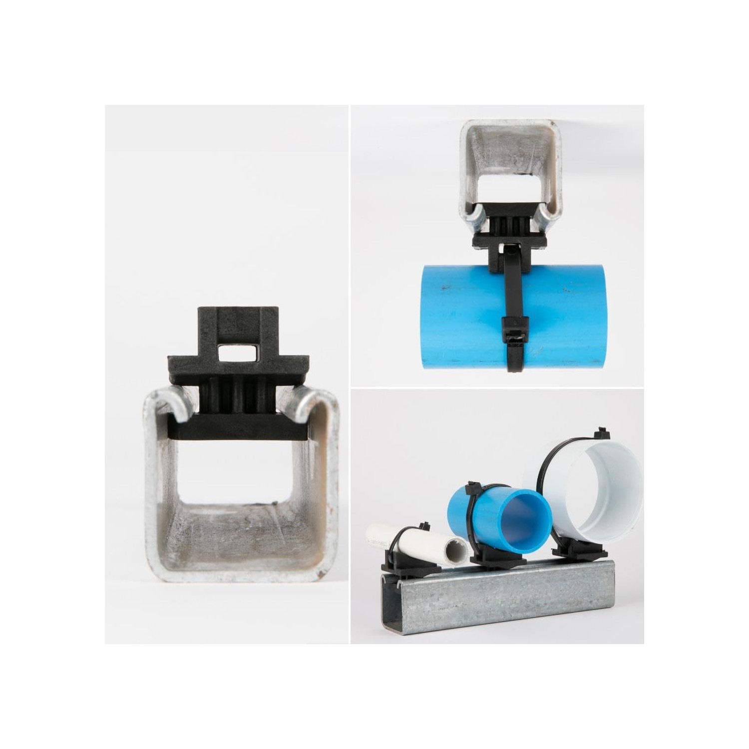 Uniclamp Strut Clamp for Piping and Conduit (10pcs & 100pcs), 3/8" to 5 ...