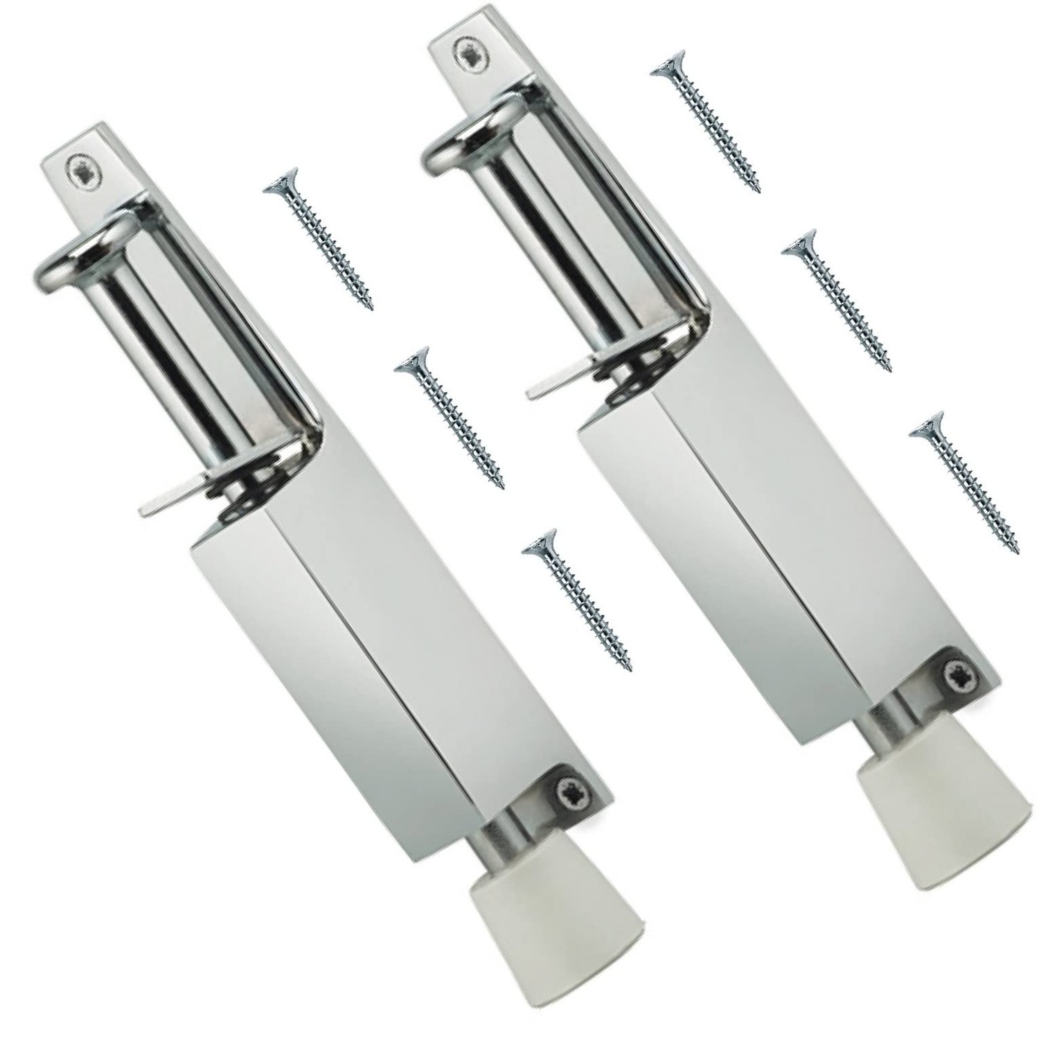 TERF® Heavy Duty Kick Down Door Lock Stopper Holder Spring Loaded ...