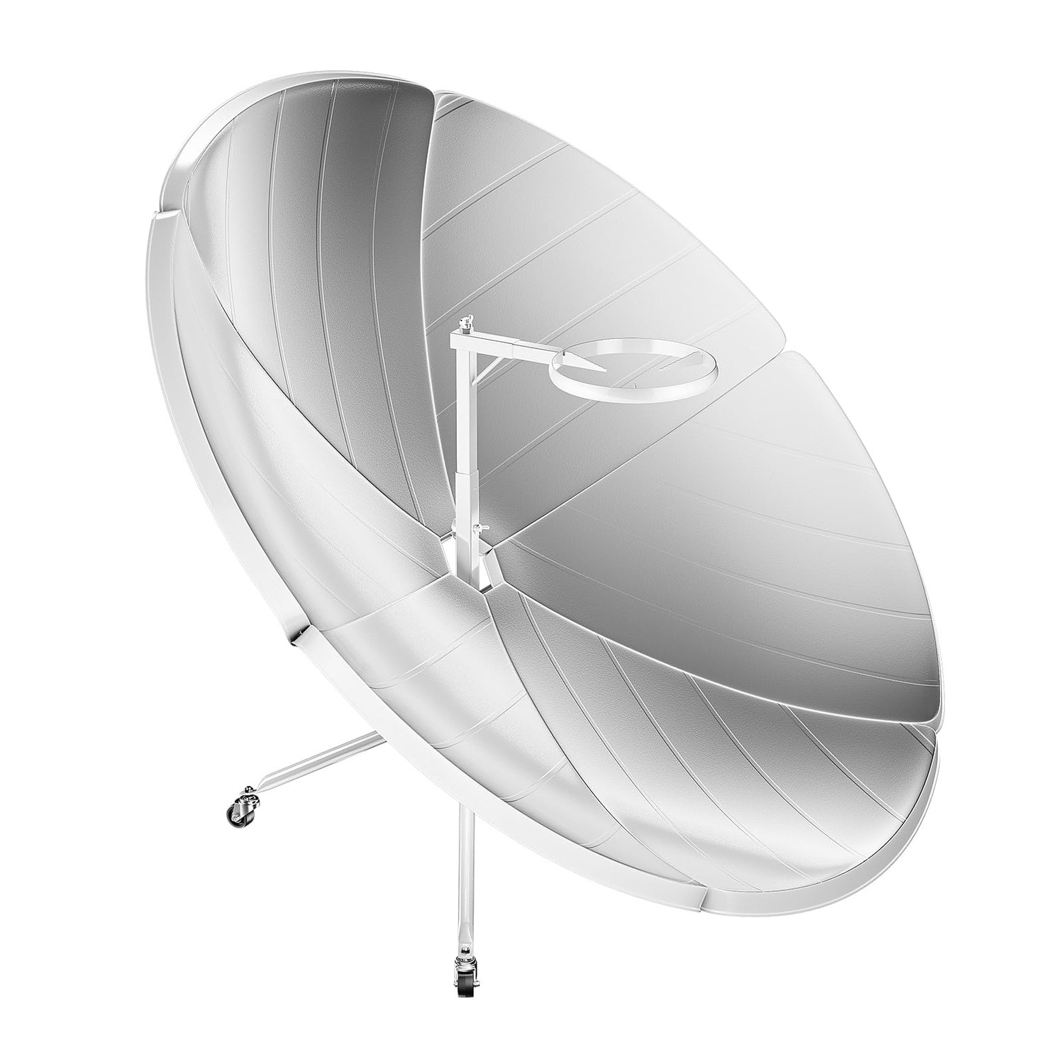 1500W Concentrating Solar Cookers Outdoor Sun Ovens with 3 Wheels ...