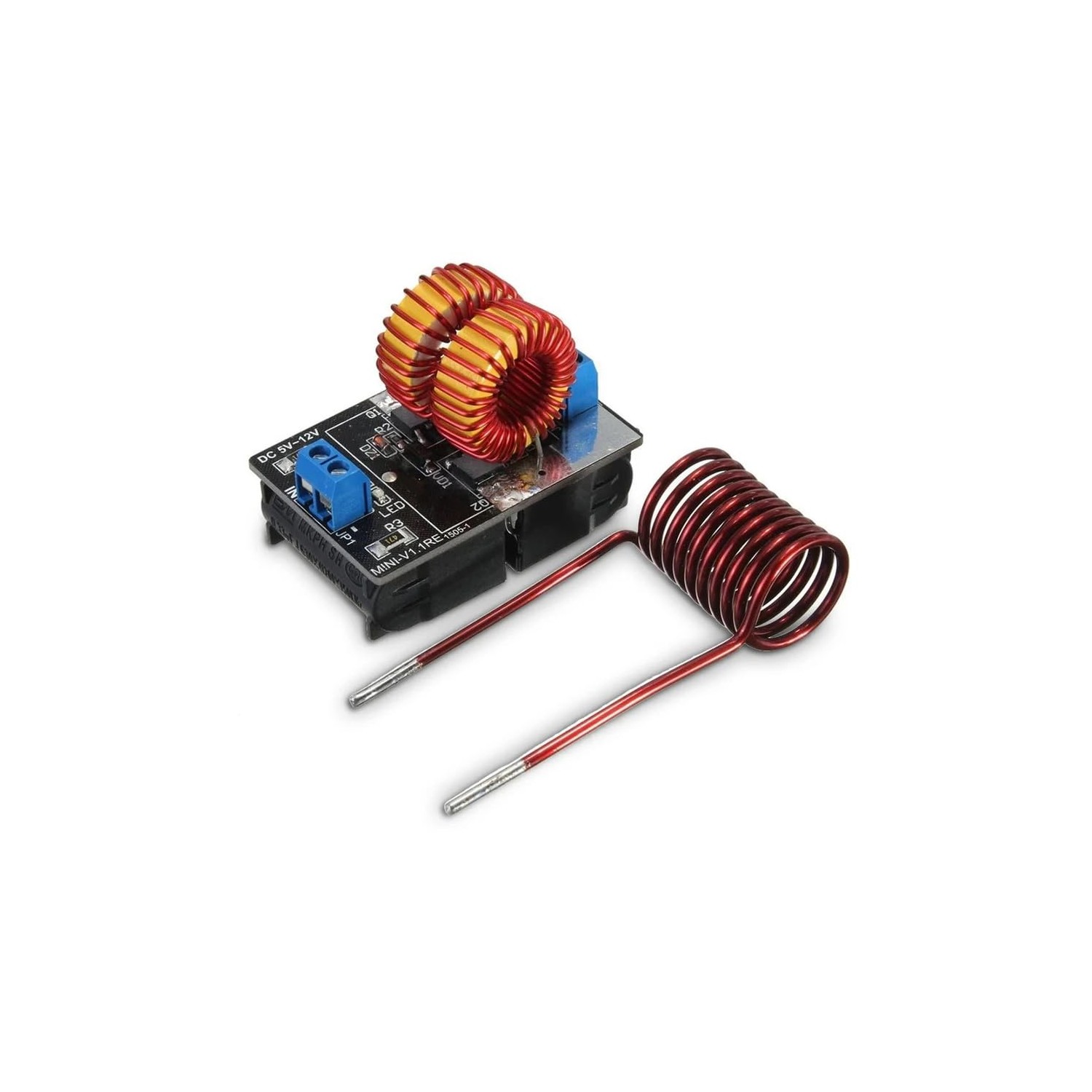 Mini ZVS Induction Heating Board 5-12V 120W Fly Back Driver Heater DIY ...