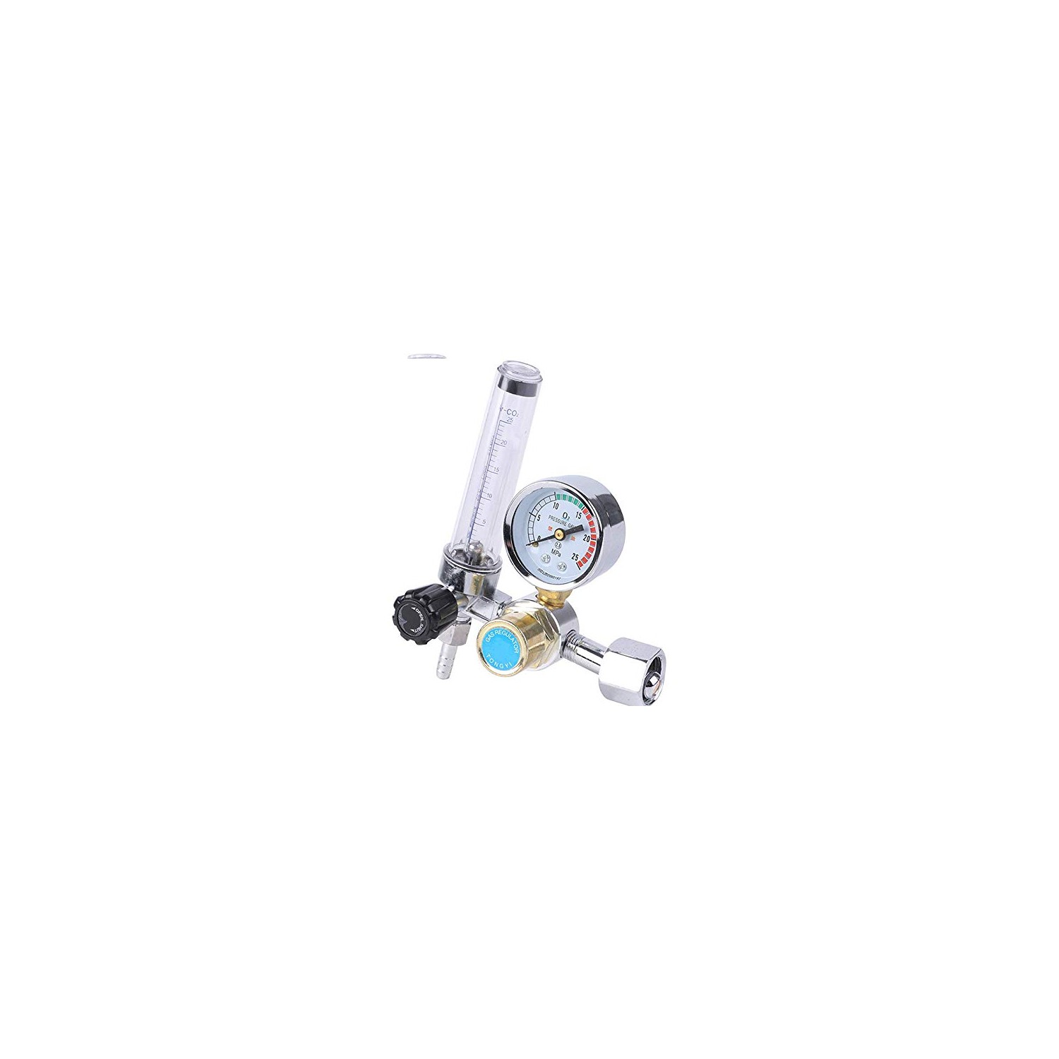 Vogueing Tool 0-25 MPa Welding Gas Meter CO2 Argon Regulator Pressure ...