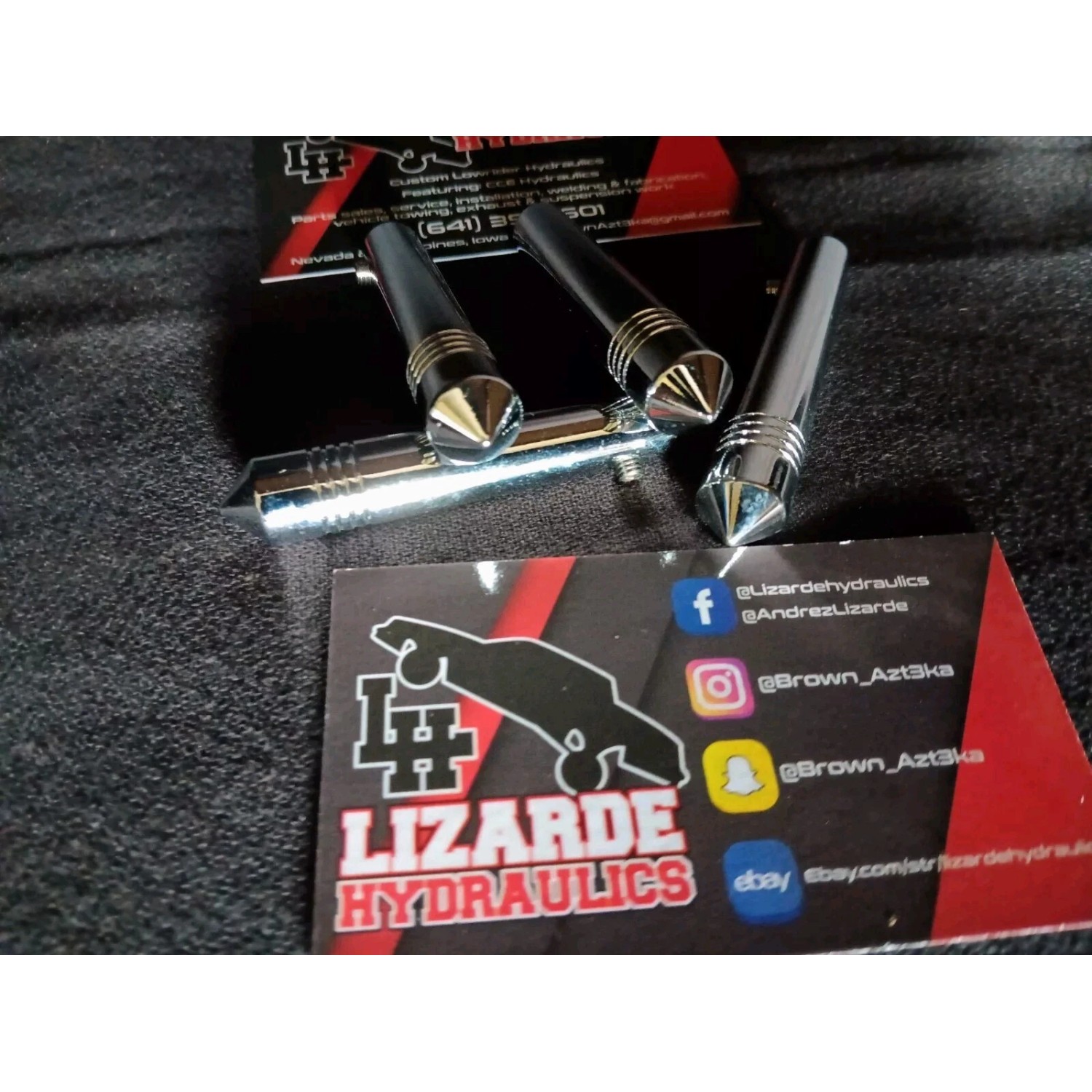 Lizarde Hydraulics Lowrider Hydraulics Switch extension CHROME POINT ...