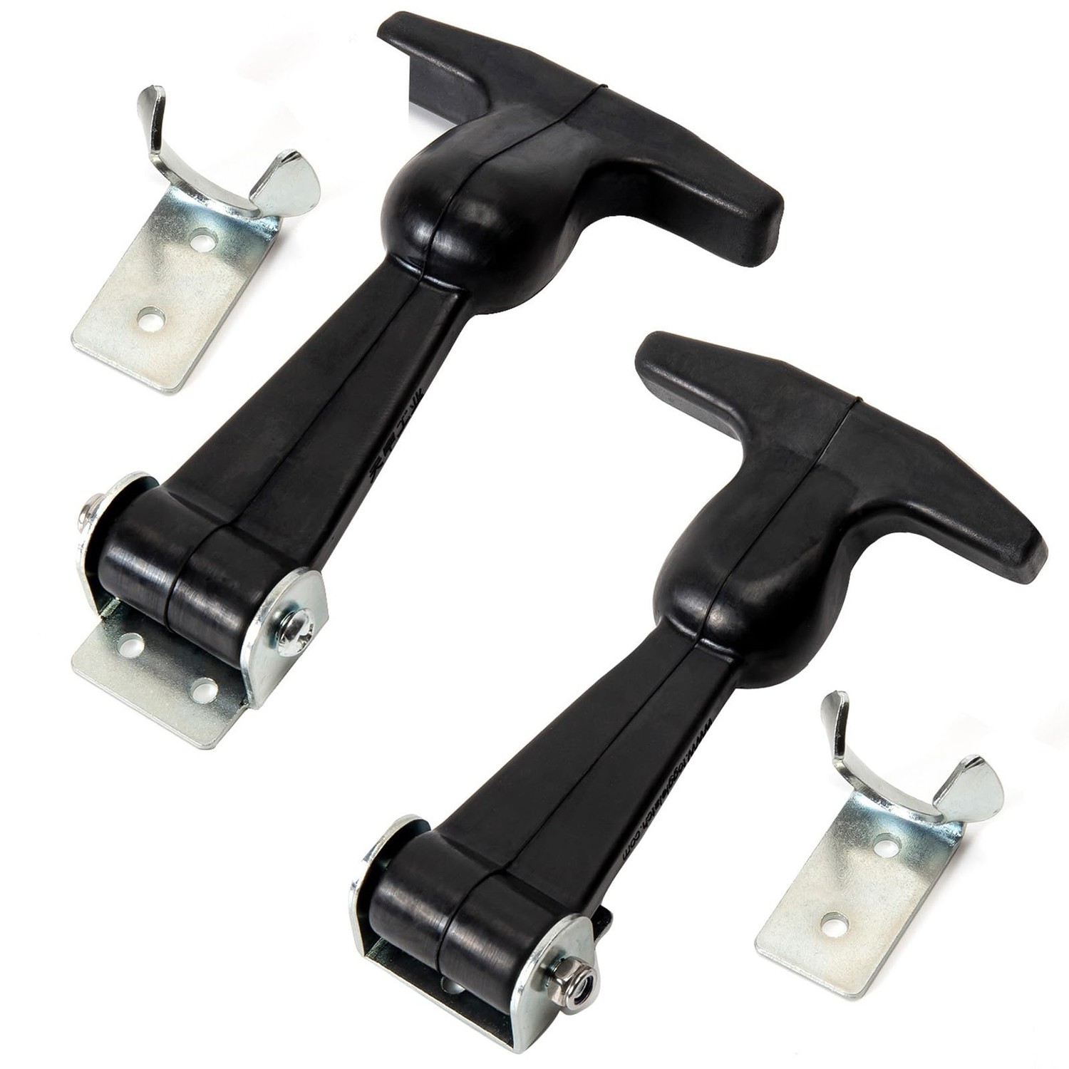 COOLOGIN Rubber Hood Latch -2 Pack Elastic Rubber Flexible T-Handle ...