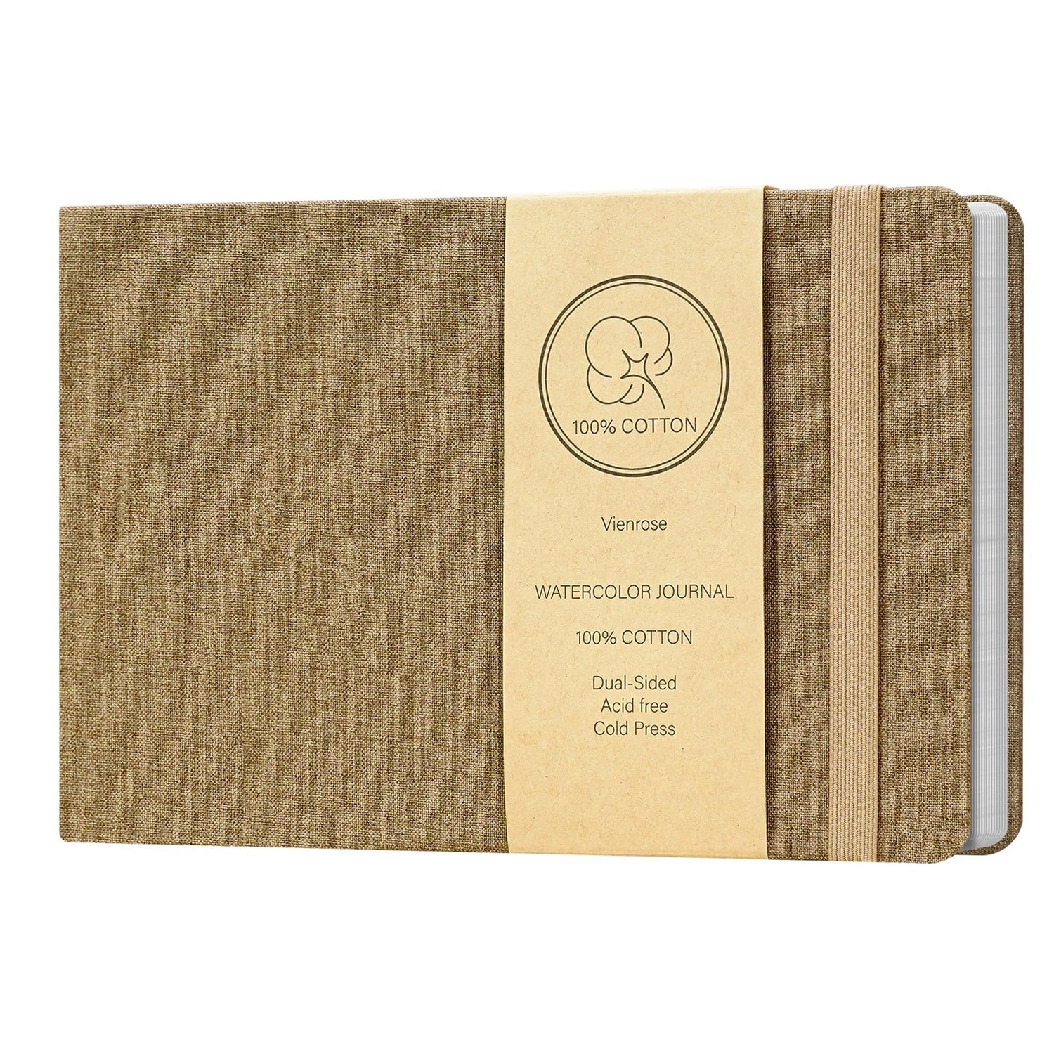 Vienrose Watercolour Journals, Sketchbooks, Cotton Paper, Cold Pressing ...