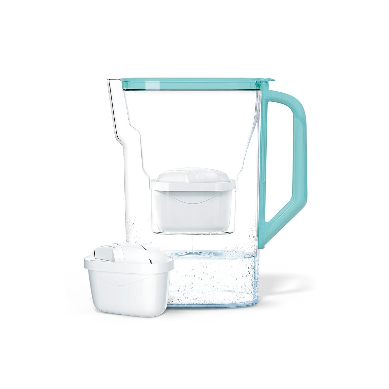 Wessper 2.7 L Water Filter Jug Compatible with Brita Maxtra for Fridge ...