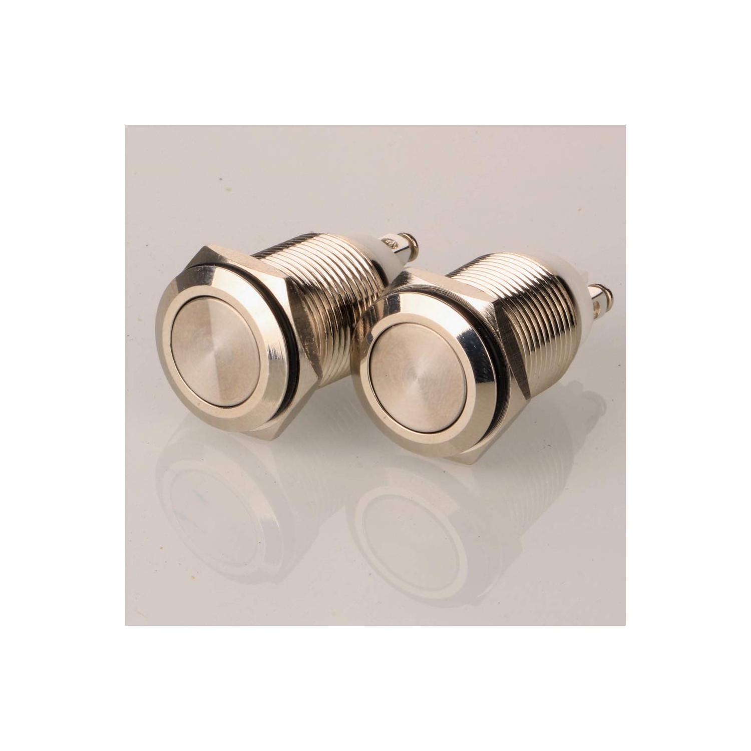 Gebildet 2pcs 16mm Latching Push Button Switch,12V/24V/125V/250V/5A ...
