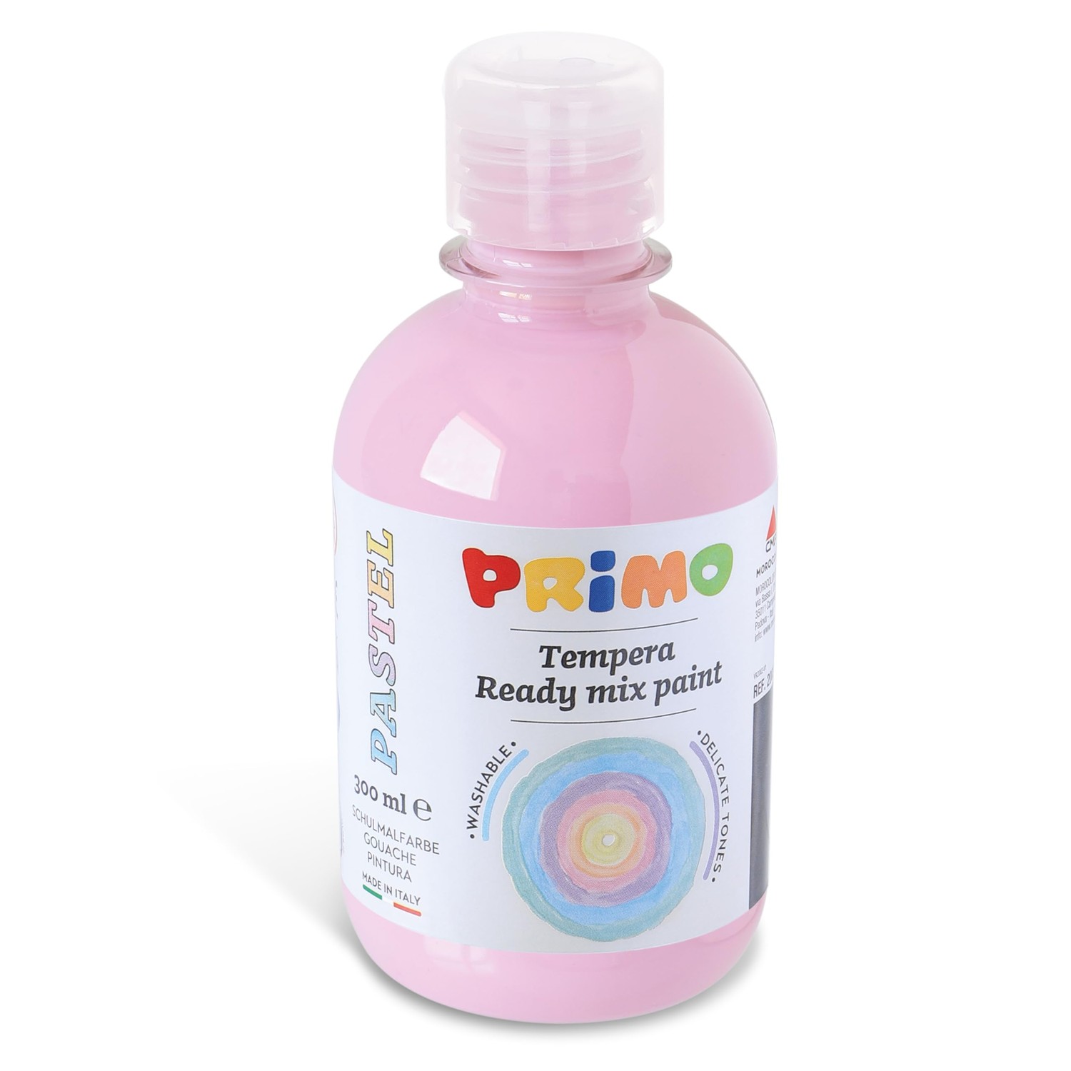 PRIMO Premium Tempera Paint, 300ml, Pastel, Pastel Pink, Bright and ...