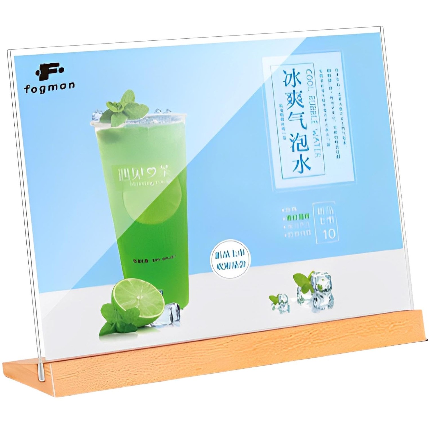 fogman Pop Stand Menu A5 A6 Vertical Horizontal T Shape L Shape ...