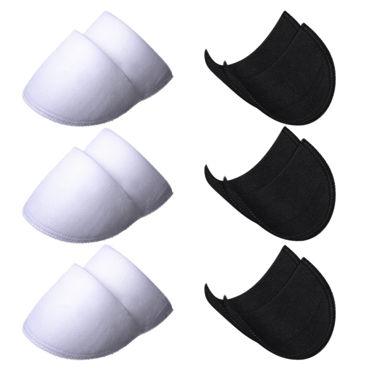 6 Pairs Foam Shoulder Pads Soft Shoulder Pads Foam Shoulder Pads for ...