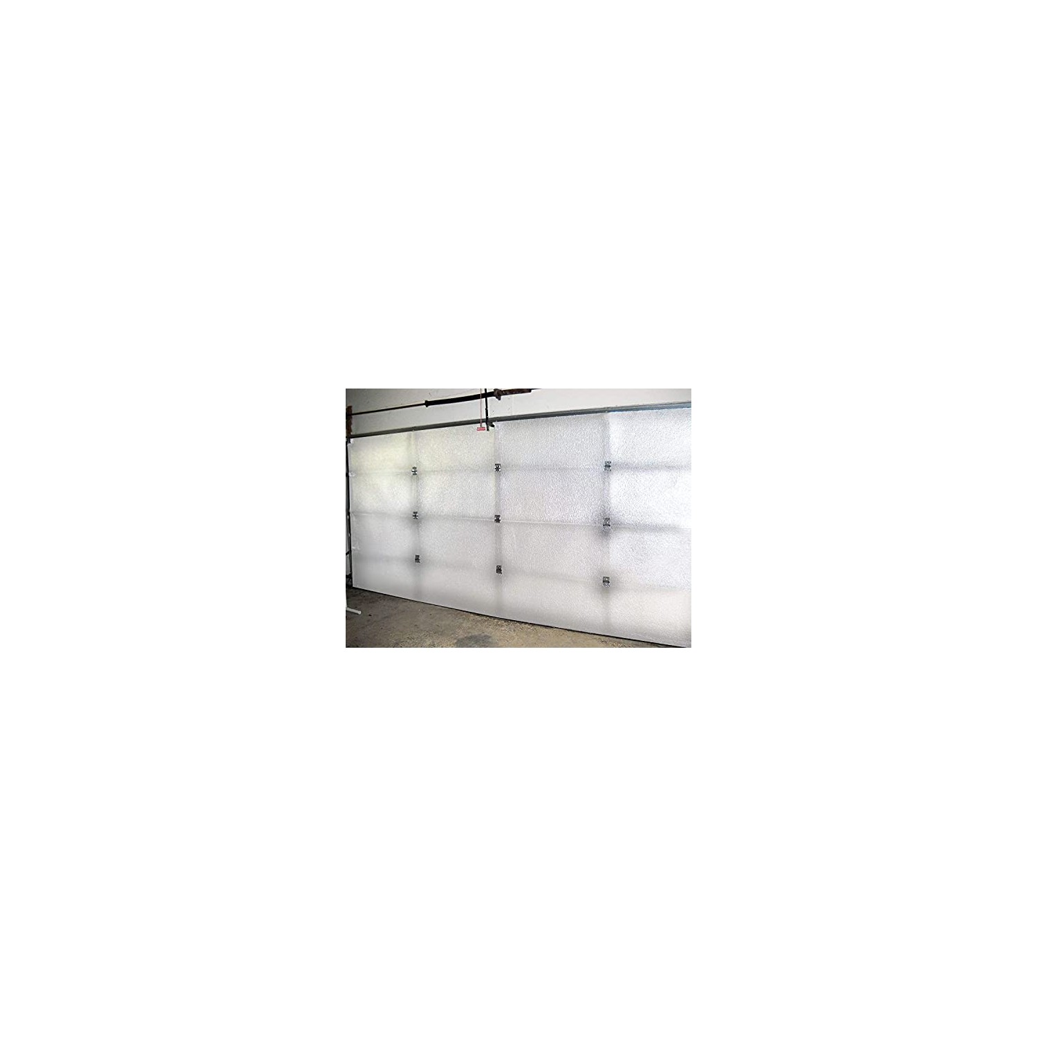 NASA TECH White Reflective Foam Core 1 Car Garage Door Insulation Kit ...