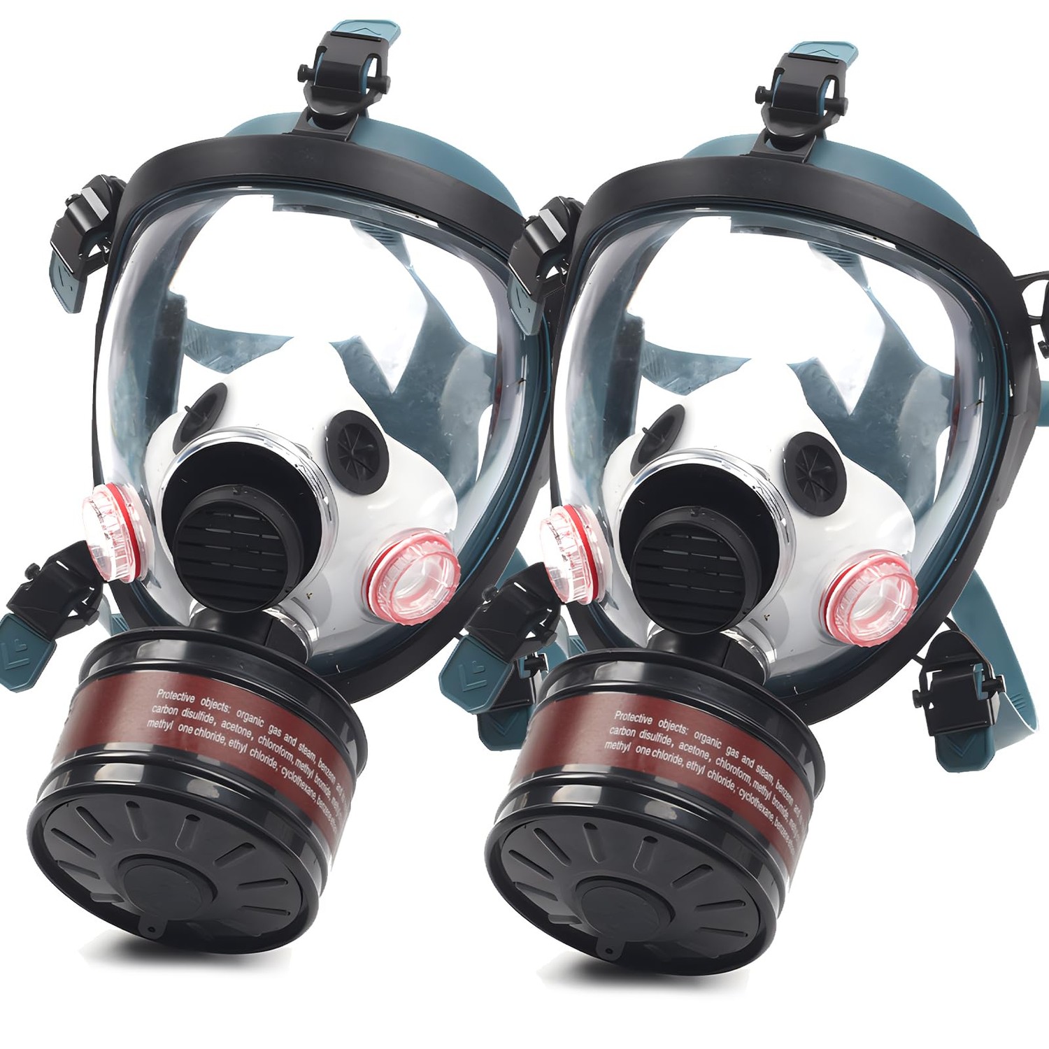 HANUU Gas Mask, Gas Masks Survival Nuclear and Chemical with 40mm ...