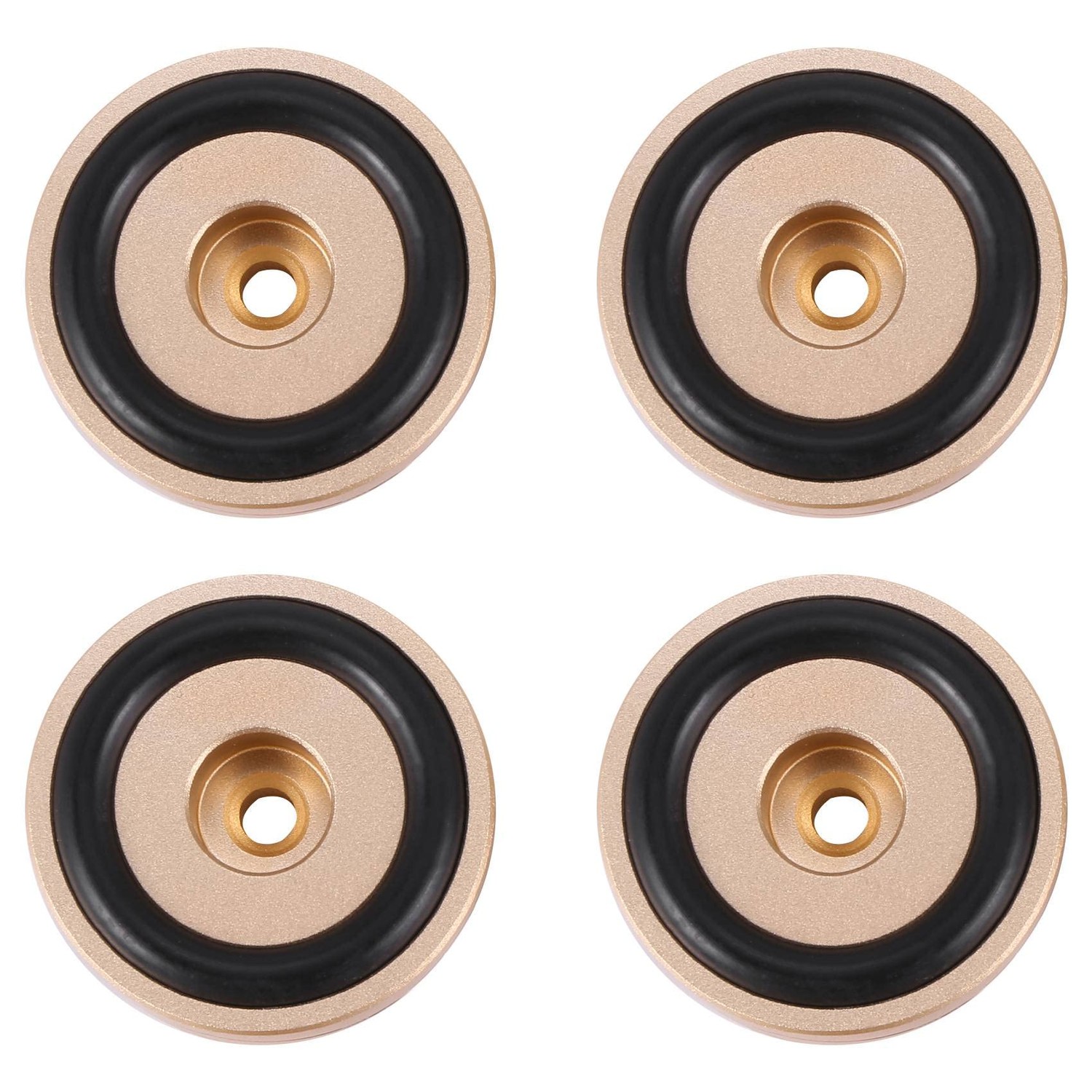 Daiilg 4PCS Turntable Isolation Feet Pads Aluminum Speaker Spikes Stand ...