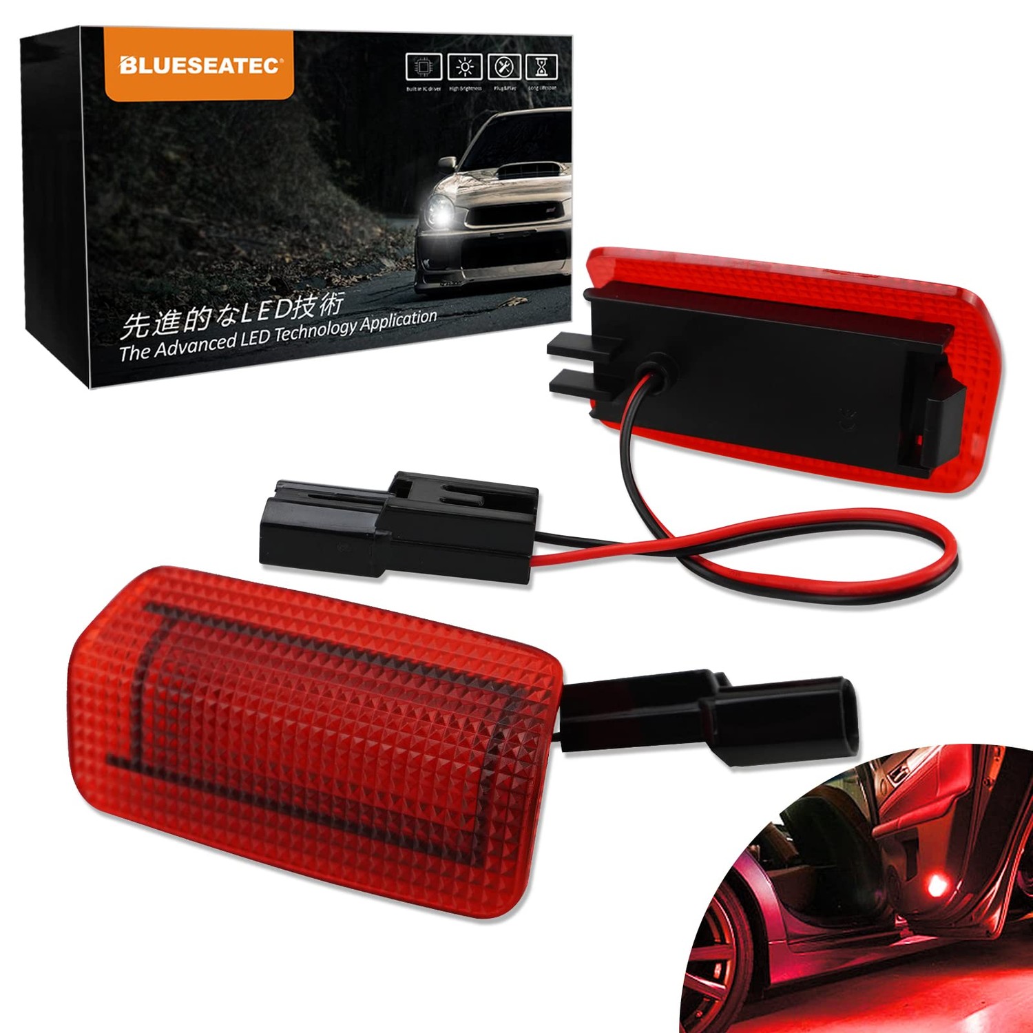 BLUESEATEC LED Courtesy Lamp, Mark X Geo 10 Series, Prius α40 Series ...