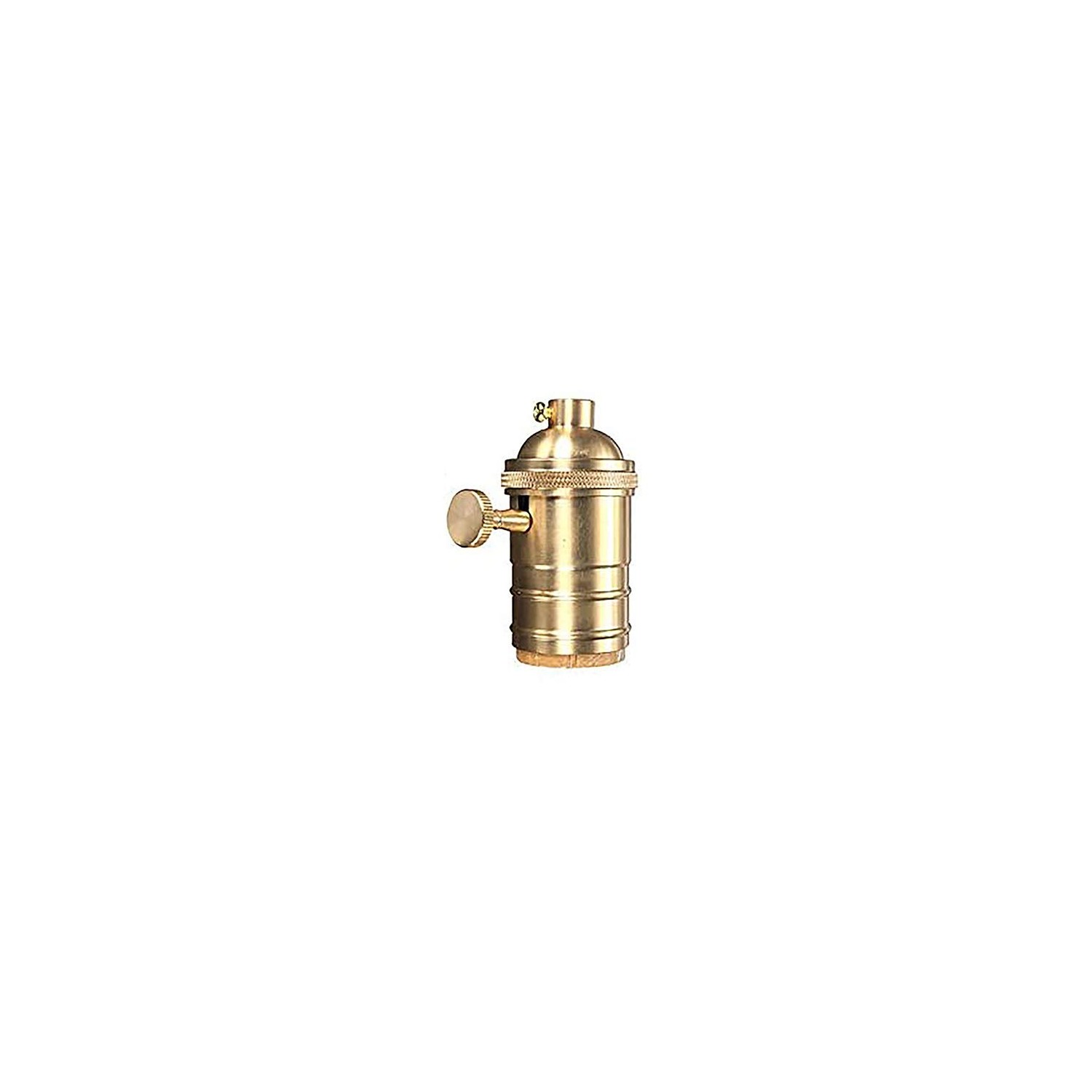 emark Vintage Light Socket - E26/E27 Solid Brass Industrial Light ...