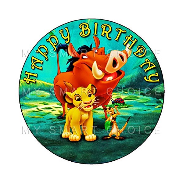 7.5 Inch Edible Cake Toppers â Lion King: Simba, Timon and Pumbaa ...