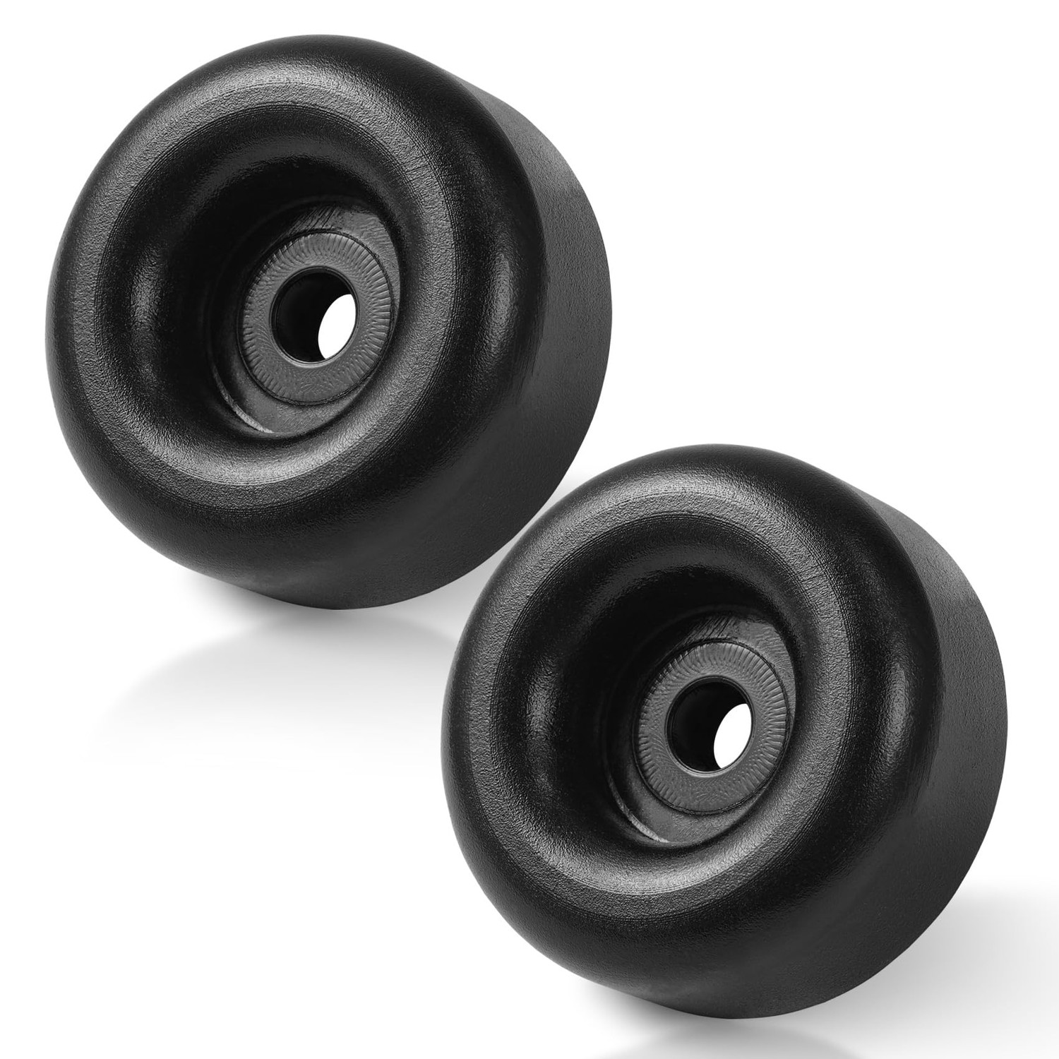 Kailund 2Pcs 2.5" Trailer Ramp Door Bumper, Round Rubber Bump Stops ...