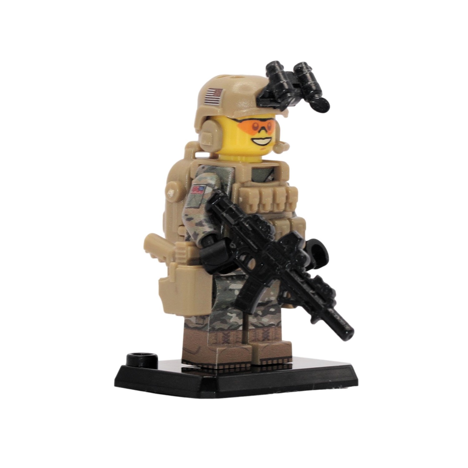 Modern Brick Warfare US Army OCP 82nd Airborne Ranger Soldier Custom ...