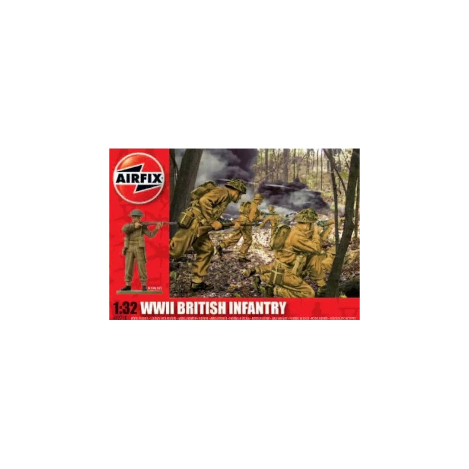 Airfix 1/32 WWII British Infantry Figure Set - ibspot.com