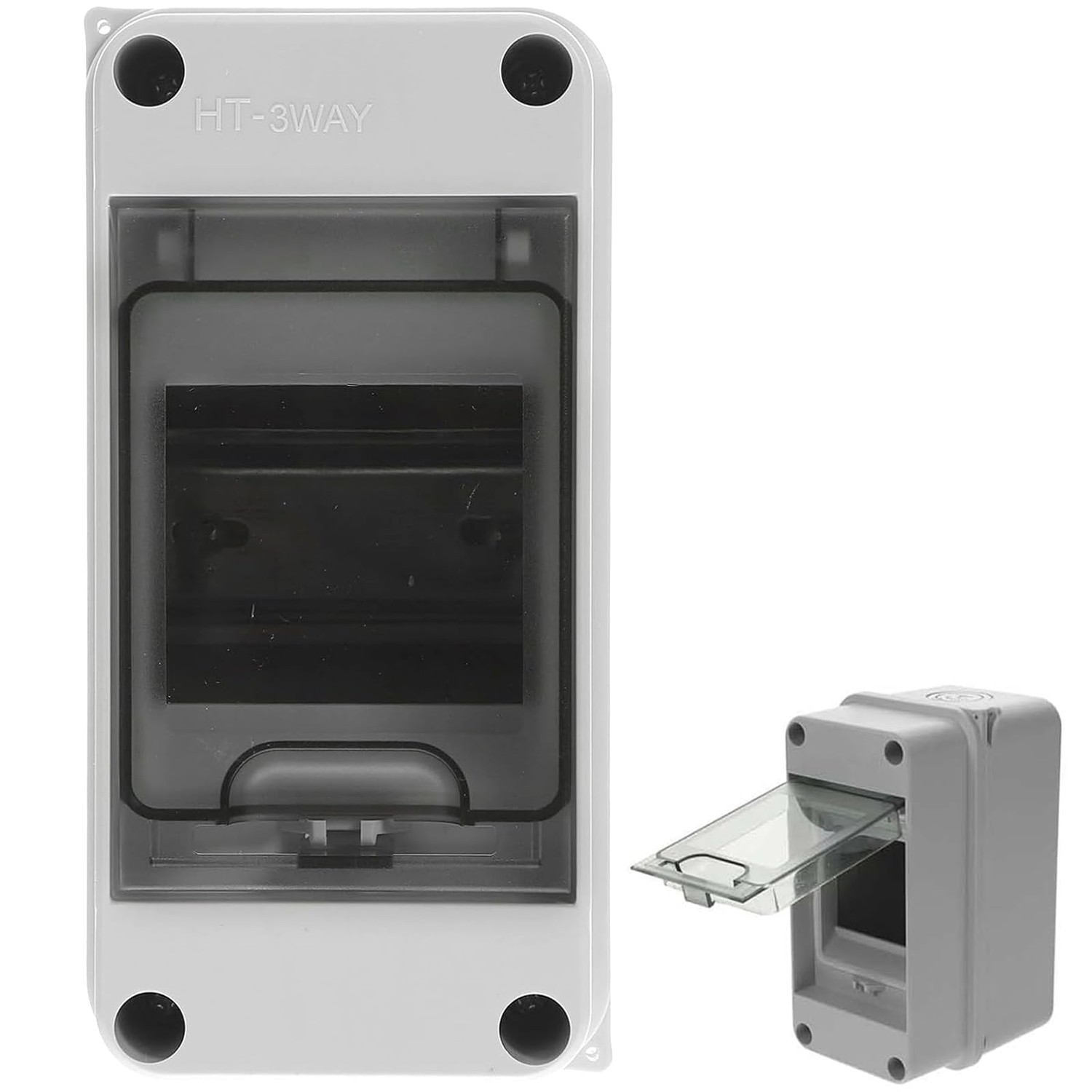 HAPPOW 3-Way Junction Box IP65 Weatherproof Electrical Box, Outdoor ...