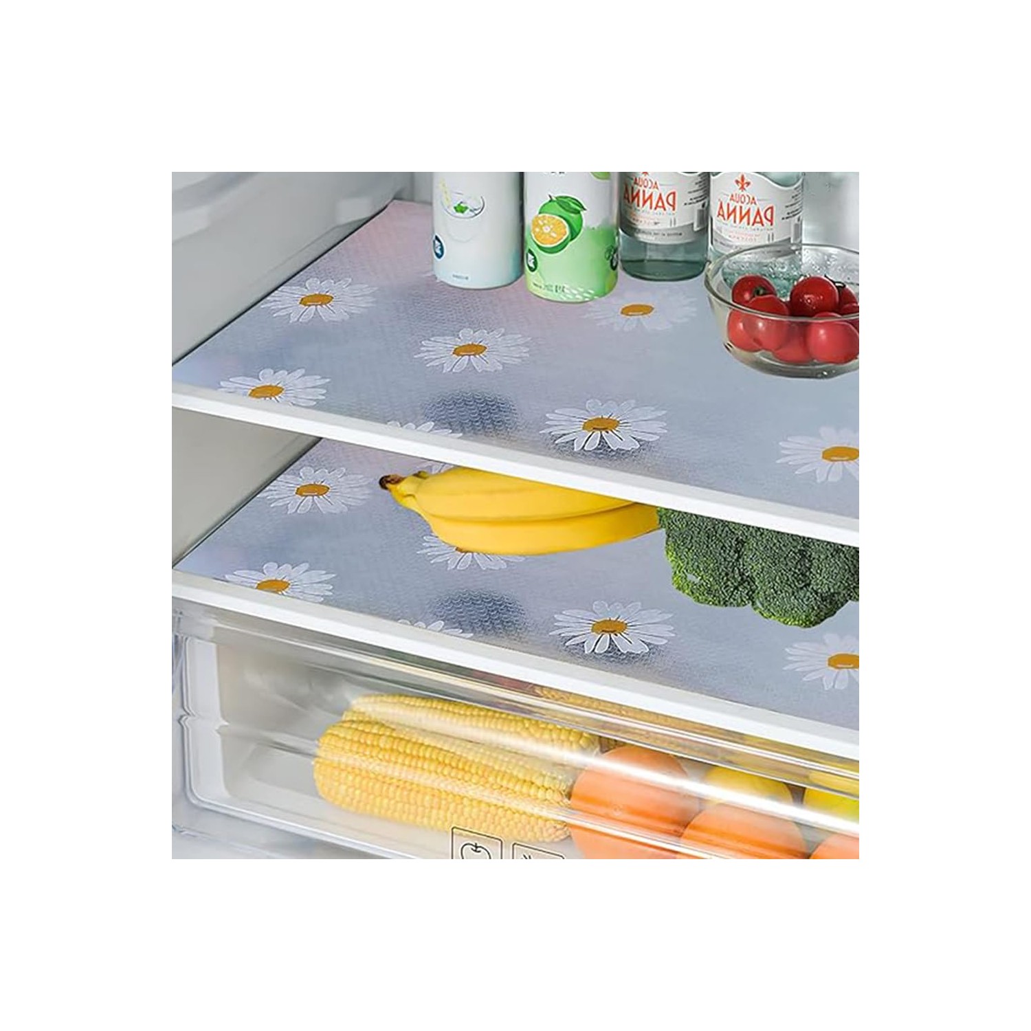 Roysmart Pack of 10 Antibacterial Fridge Mats, Fridge Mats, Anti ...