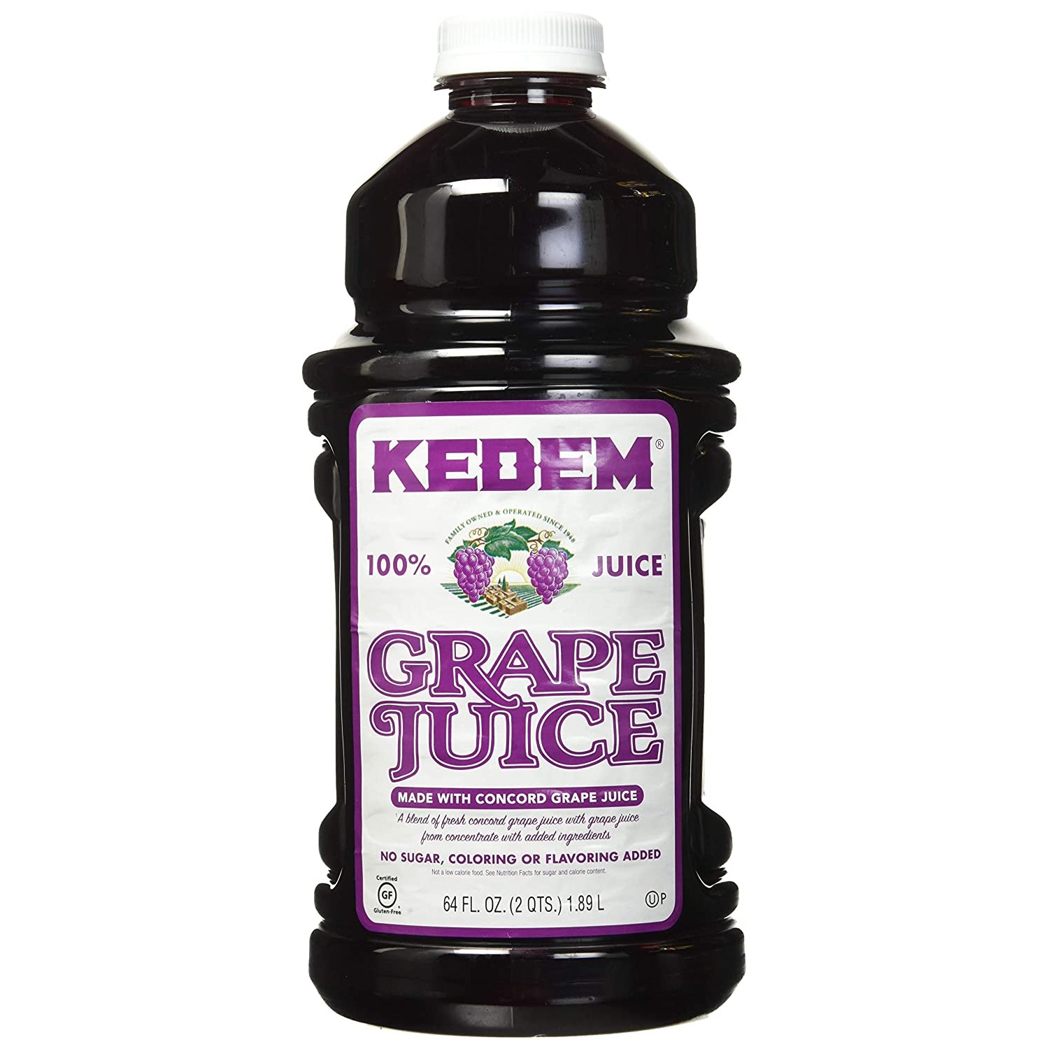 Kedem 100% Pure Kosher Grape Juice for Passover & All Year Round ...