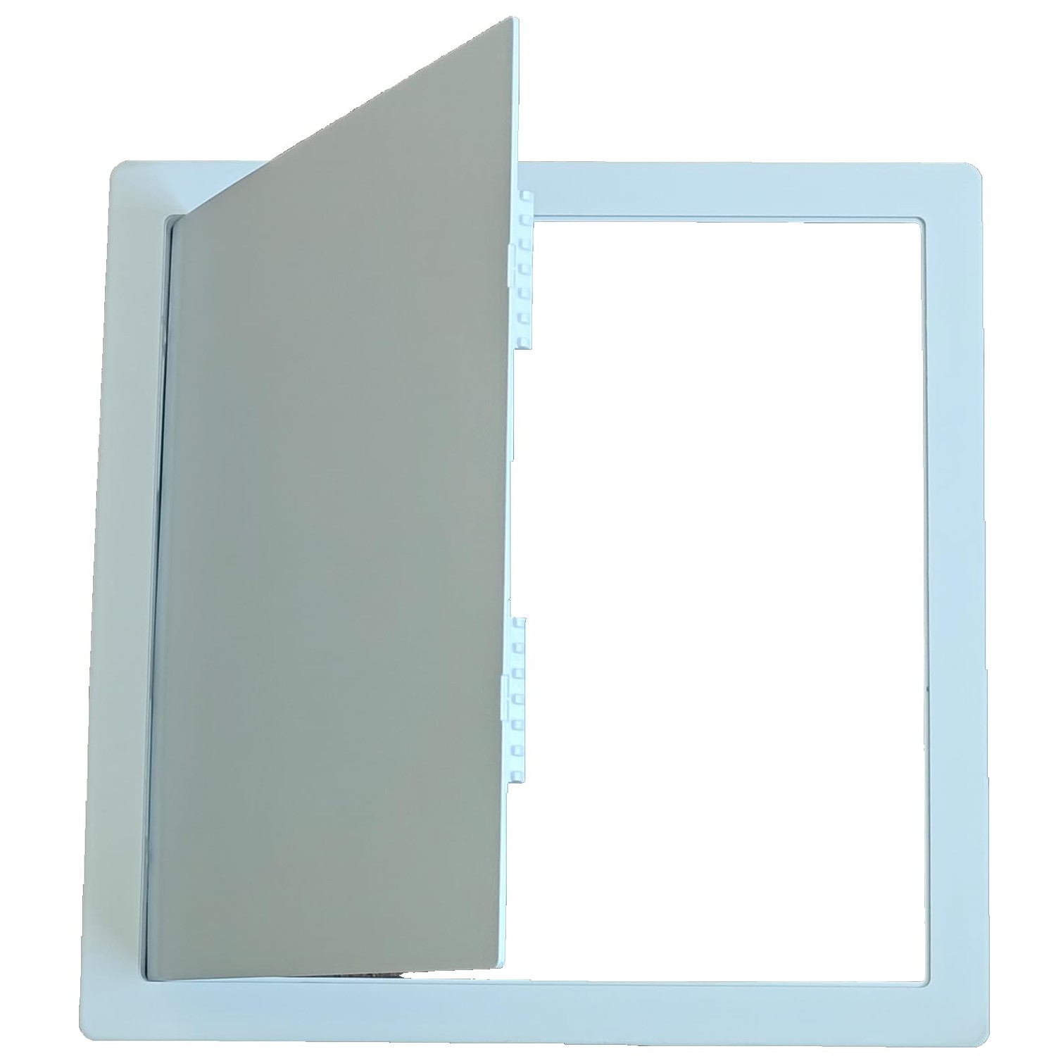 18" x 18" Access Panel, White ABS Plastic, Wall & Ceiling Door, Tool ...