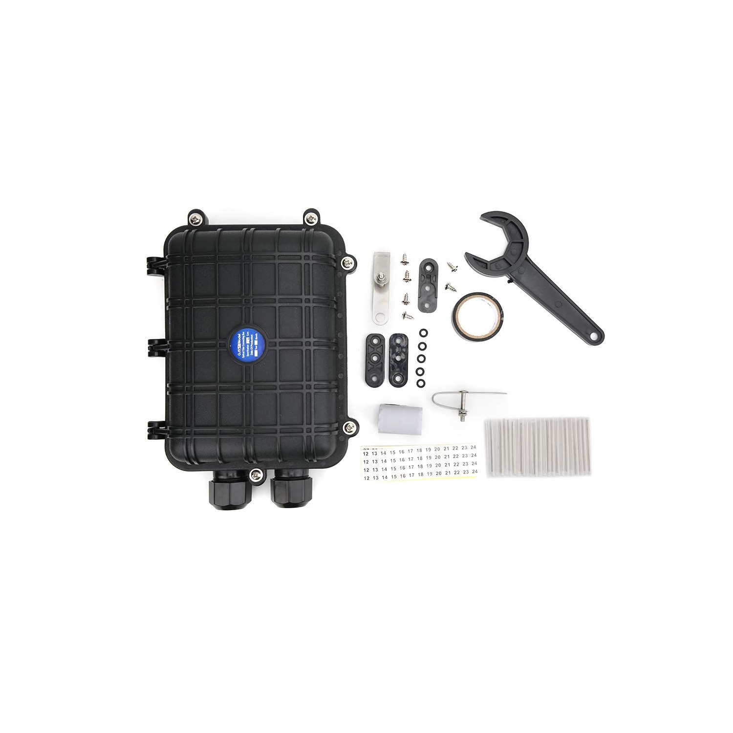 Fiber Termination Box Horizontal Fiber Optic Splice 1 in 1 Out, IP68 ...